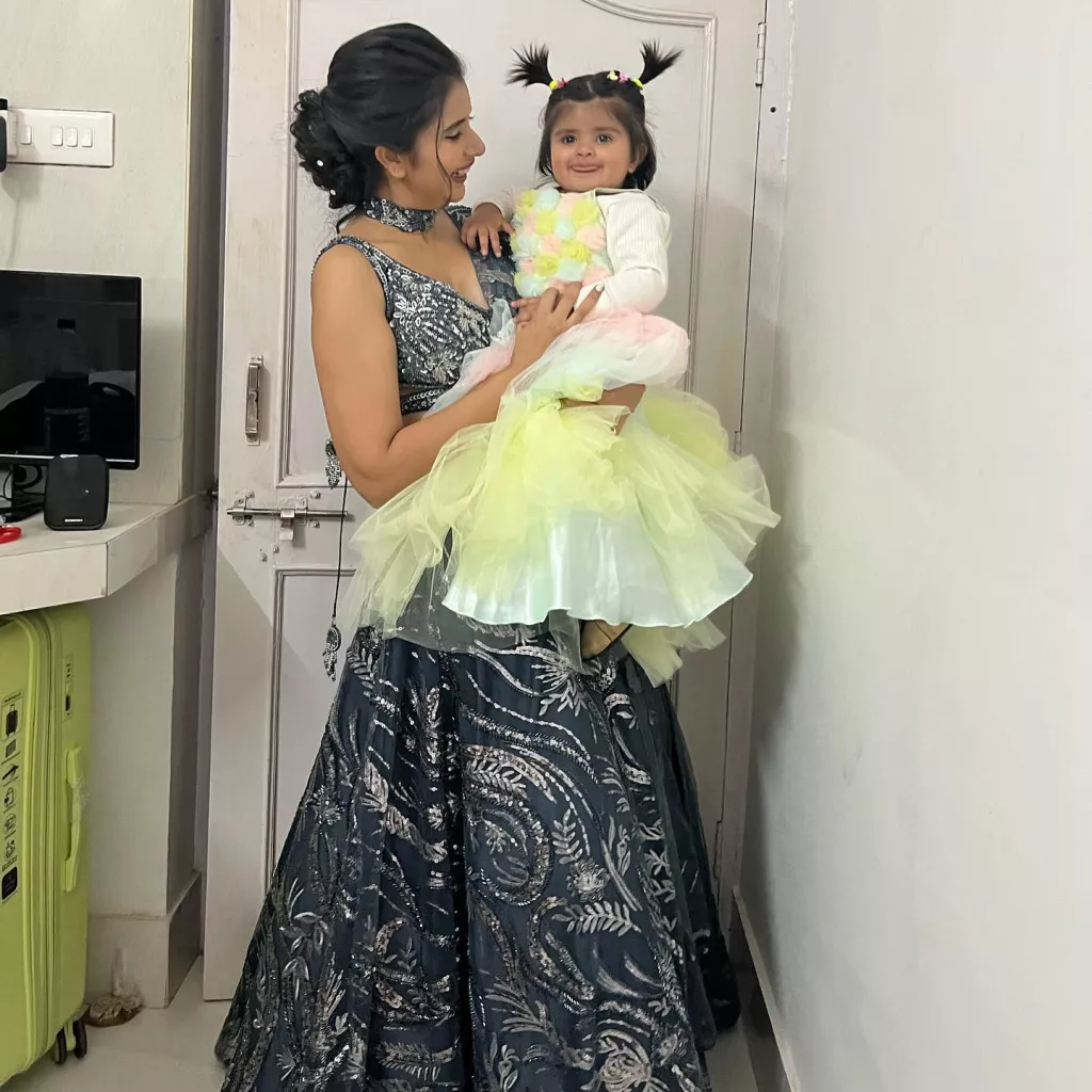 Charu Asopa's Daughter, Ziana Sen Turns Pastel Princess In A Lehenga ...