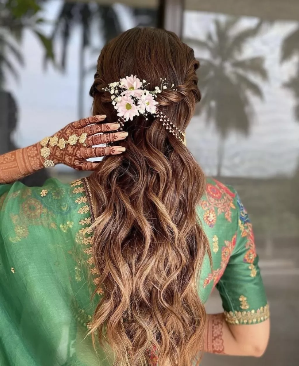 22 Bridal Hairstyles That Go Perfectly With Your Designer Lehengas, Bubble Braids To Doughnut Buns