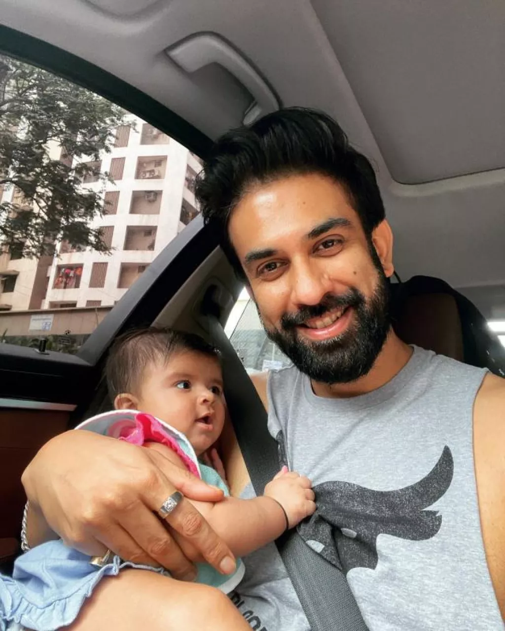 Rajeev Sen Shares Cuddled-Up Pictures With Daughter, Ziana, Her Pose Is ...