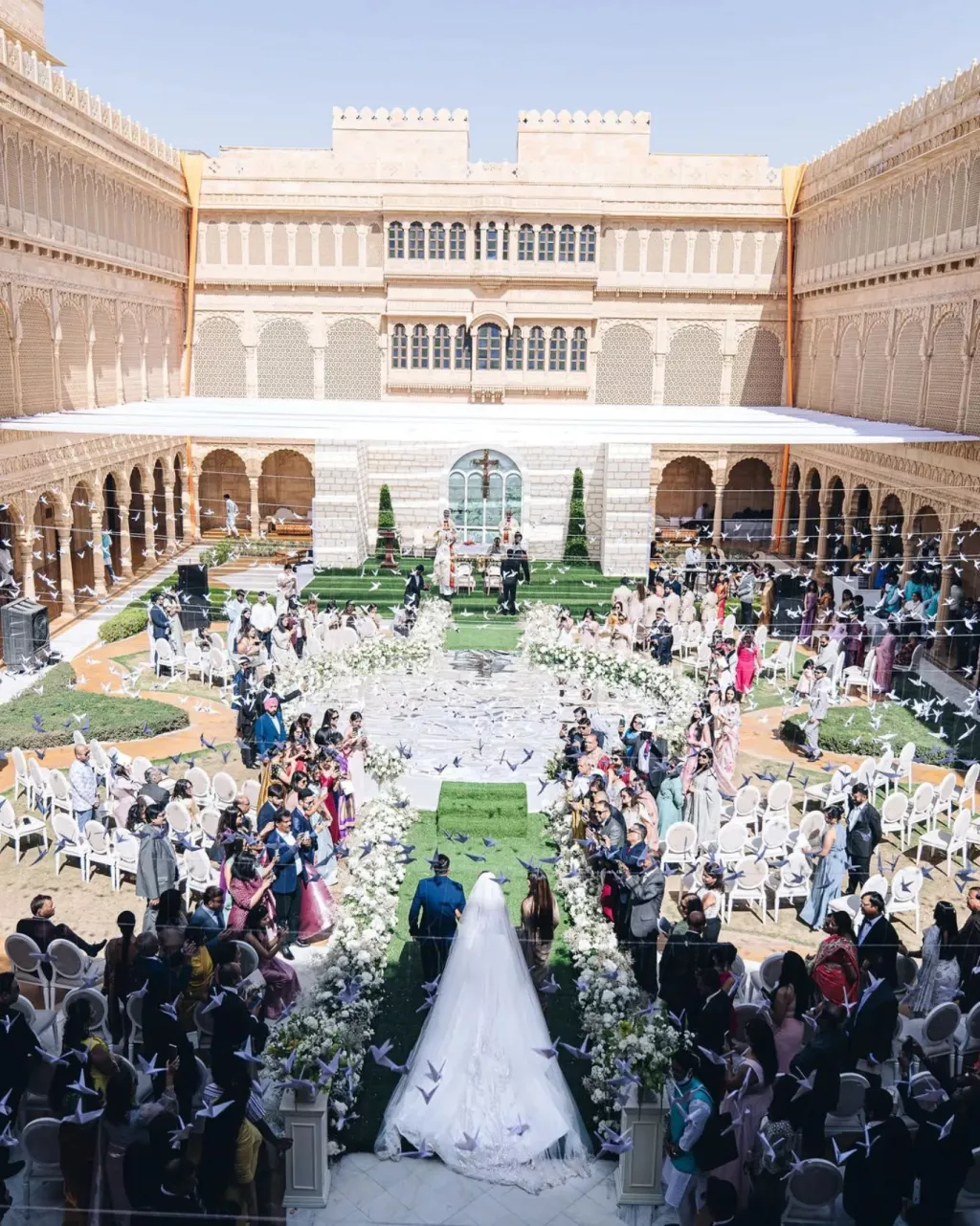 Malwari Bride Donned An All-White Lehenga With 82-Year-Old Silver ...