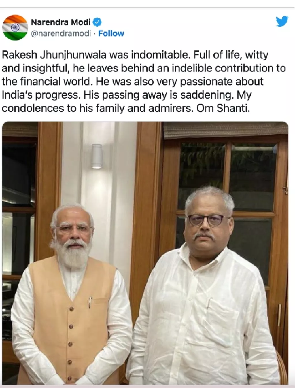 Rakesh Jhunjhunwala's Video Dancing In The Wheelchair With Wife, Rekha ...