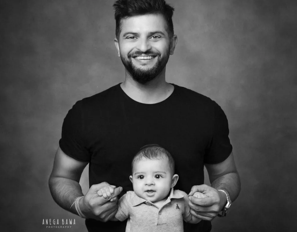 Former Cricketer, Suresh Raina Shares A Glimpse Of His Son, Rio Raina ...