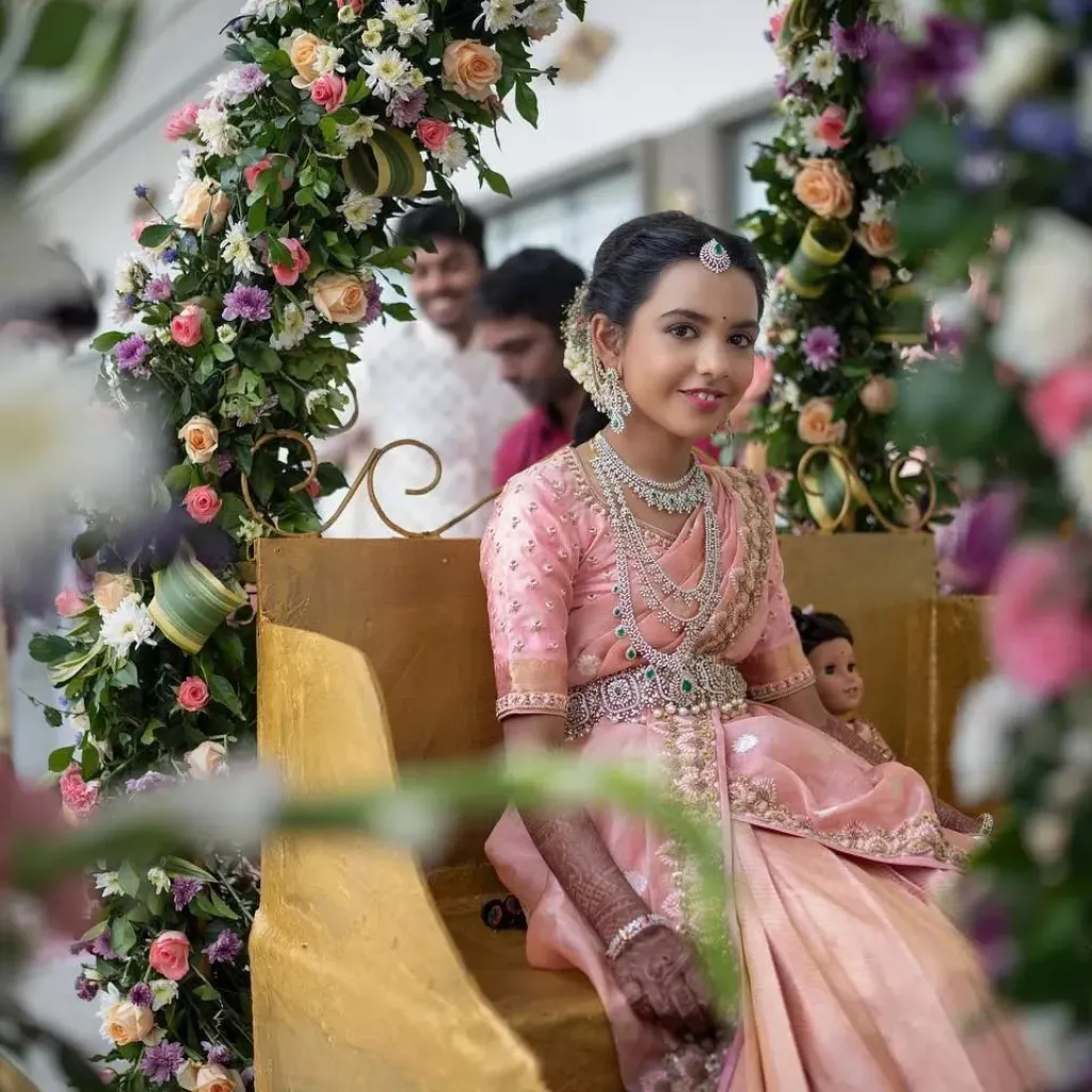 South Indian's Half-Saree Ritual: Young Girls Acing Manish Malhotra To Sabyasachi On Special Day