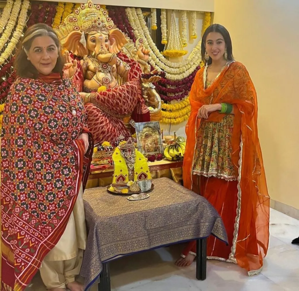 Sara Ali Khan Shells Out Some Major Fashion Goals In An Orange-Coloured ...