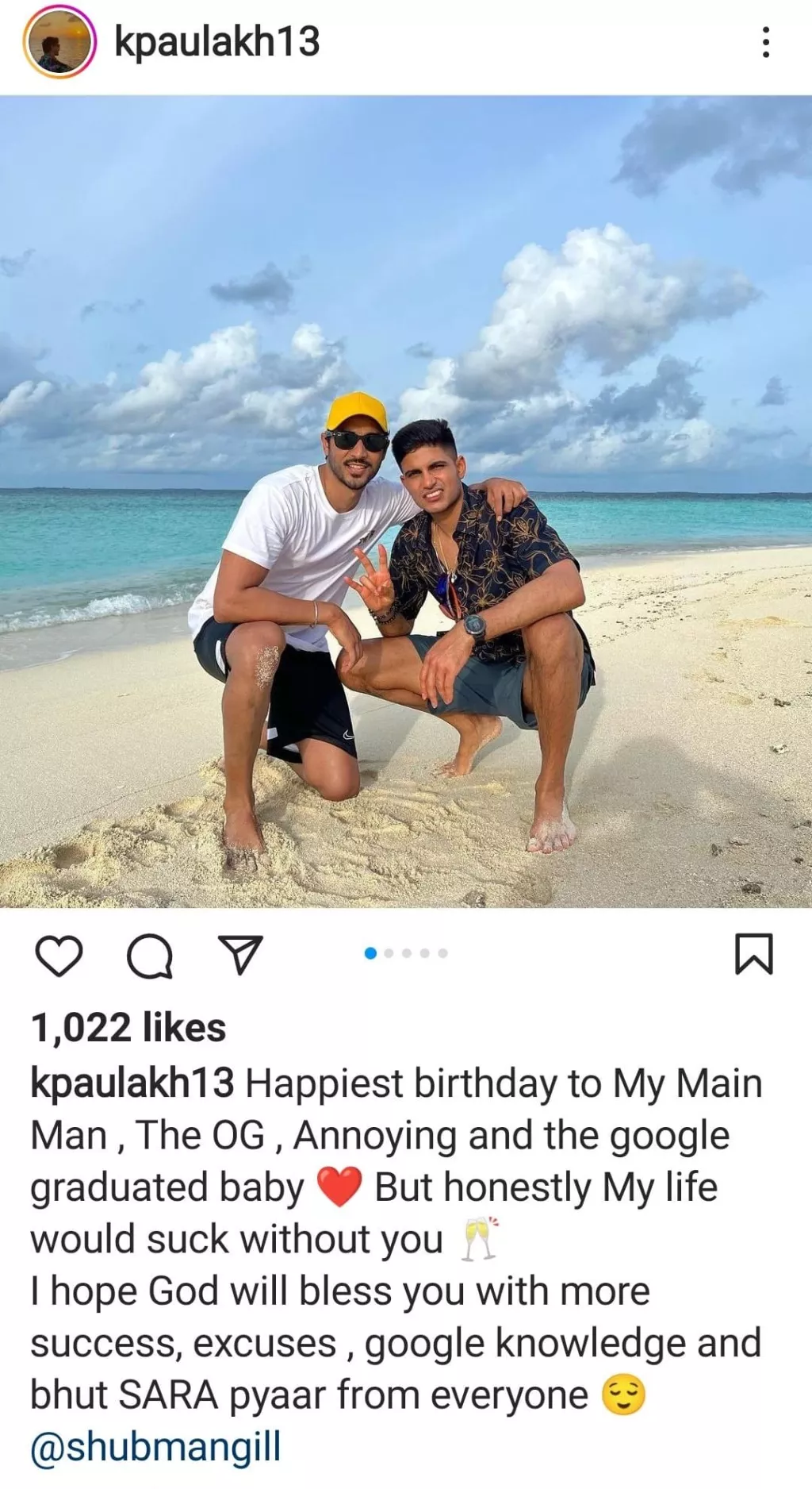 Shubman Gill Takes Out Time From Hectic T20 Schedule, Meets Alleged GF ...