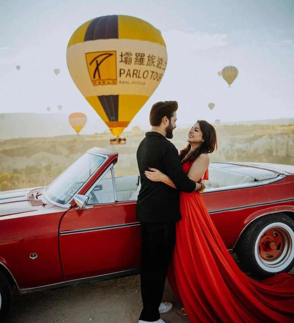 Famous Influencers, Neha Bagga And Resty Kamboj Get Engaged In Turkey ...