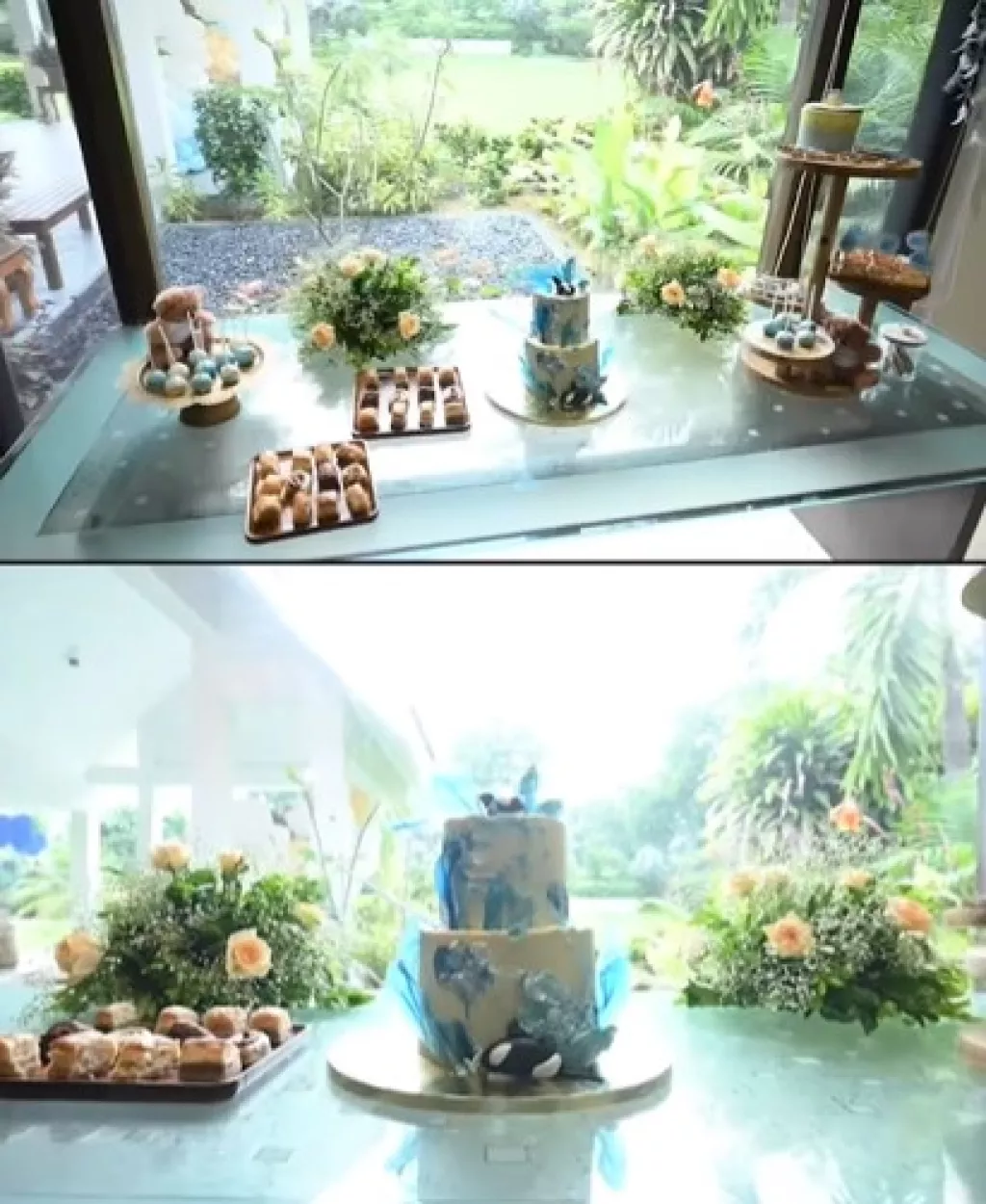 Mom-To-Be, Aashka Goradia Flaunts Baby Bump While Performing Acro Yoga ...