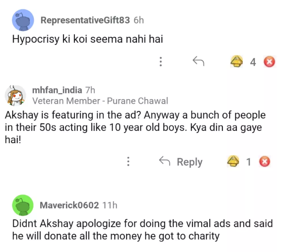 Akshay Kumar's Video From Vimal Ad With SRK And Ajay Devgn Resurfaces ...