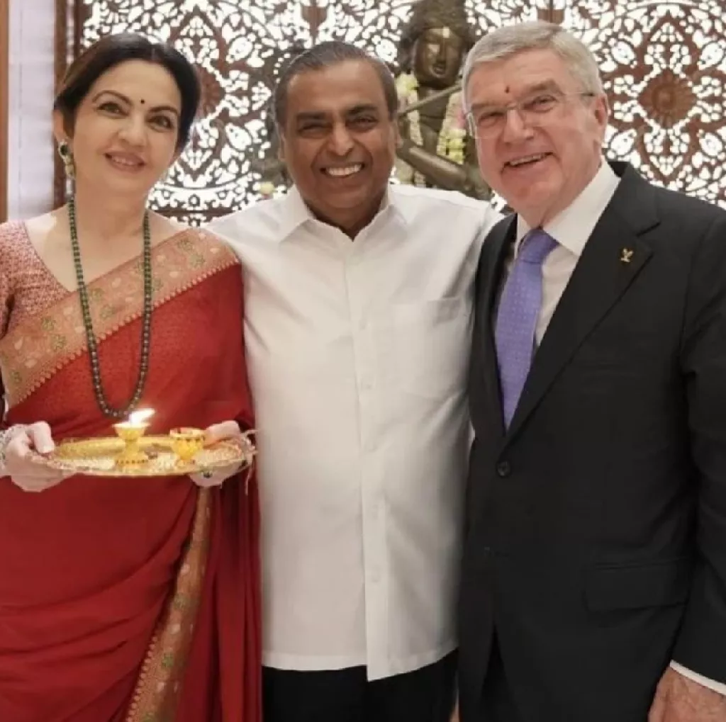 Nita Ambani Looks After The Preparations For 141st IOC Session At NMACC ...