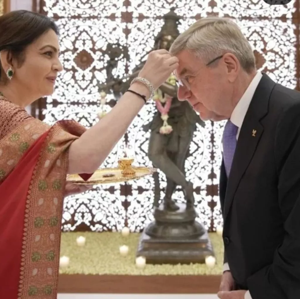 Nita Ambani Looks After The Preparations For 141st IOC Session At NMACC ...