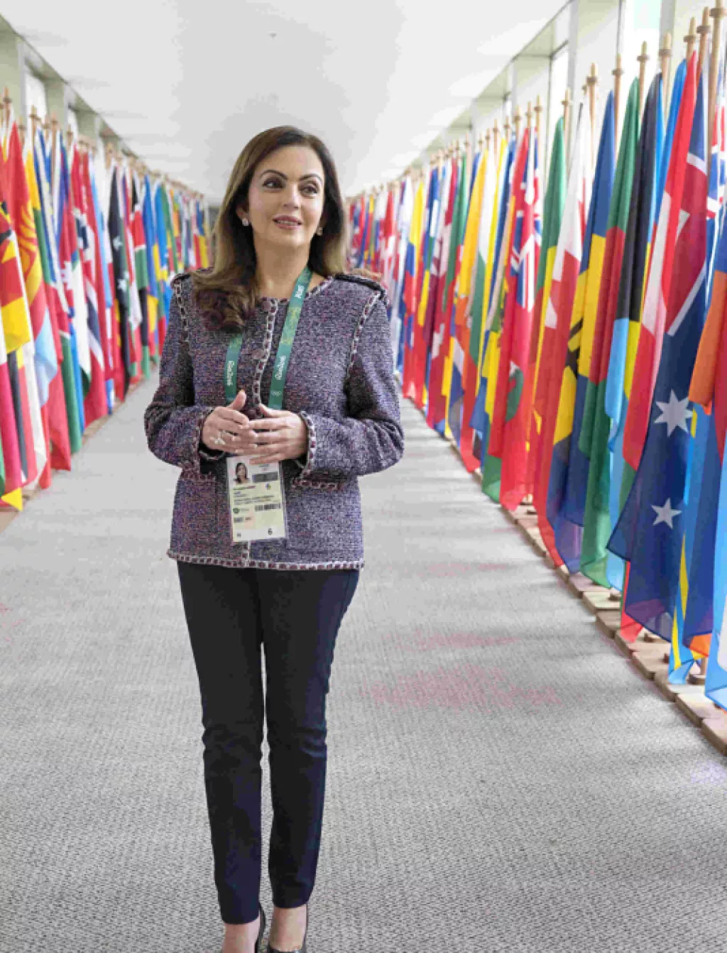 Nita Ambani Looks After The Preparations For 141st IOC Session At NMACC ...