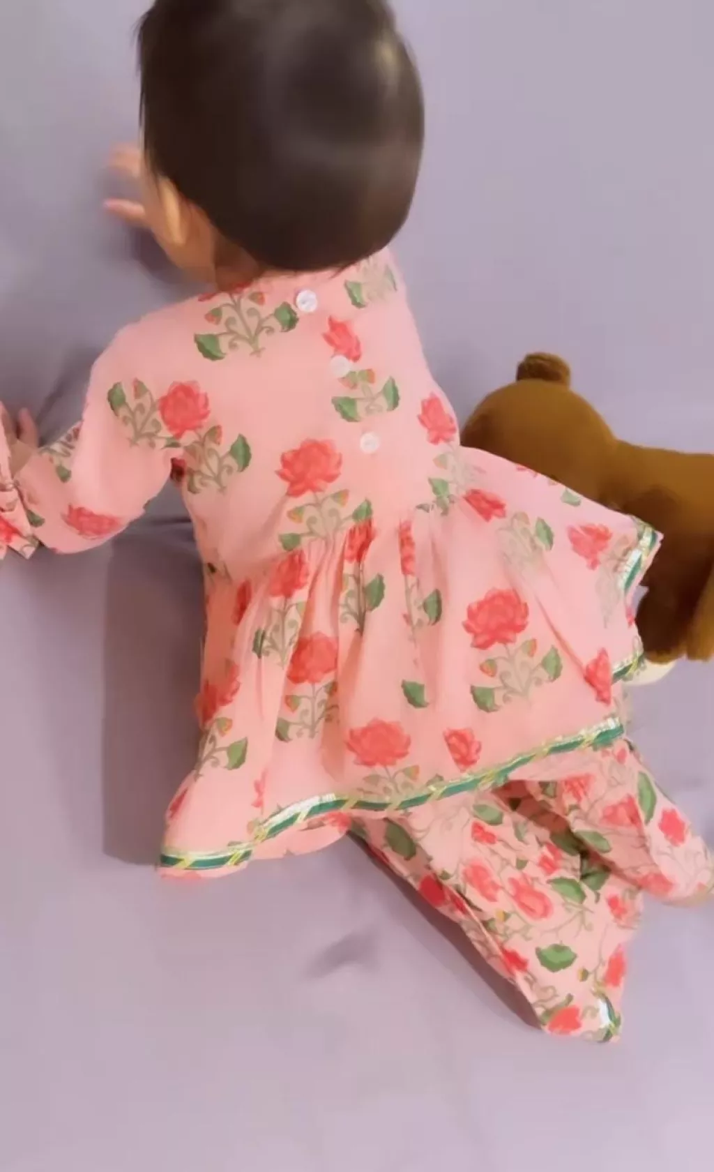 Bipasha Basu Drops Video Of Daughter, Devi Crawling, The Baby Girl ...