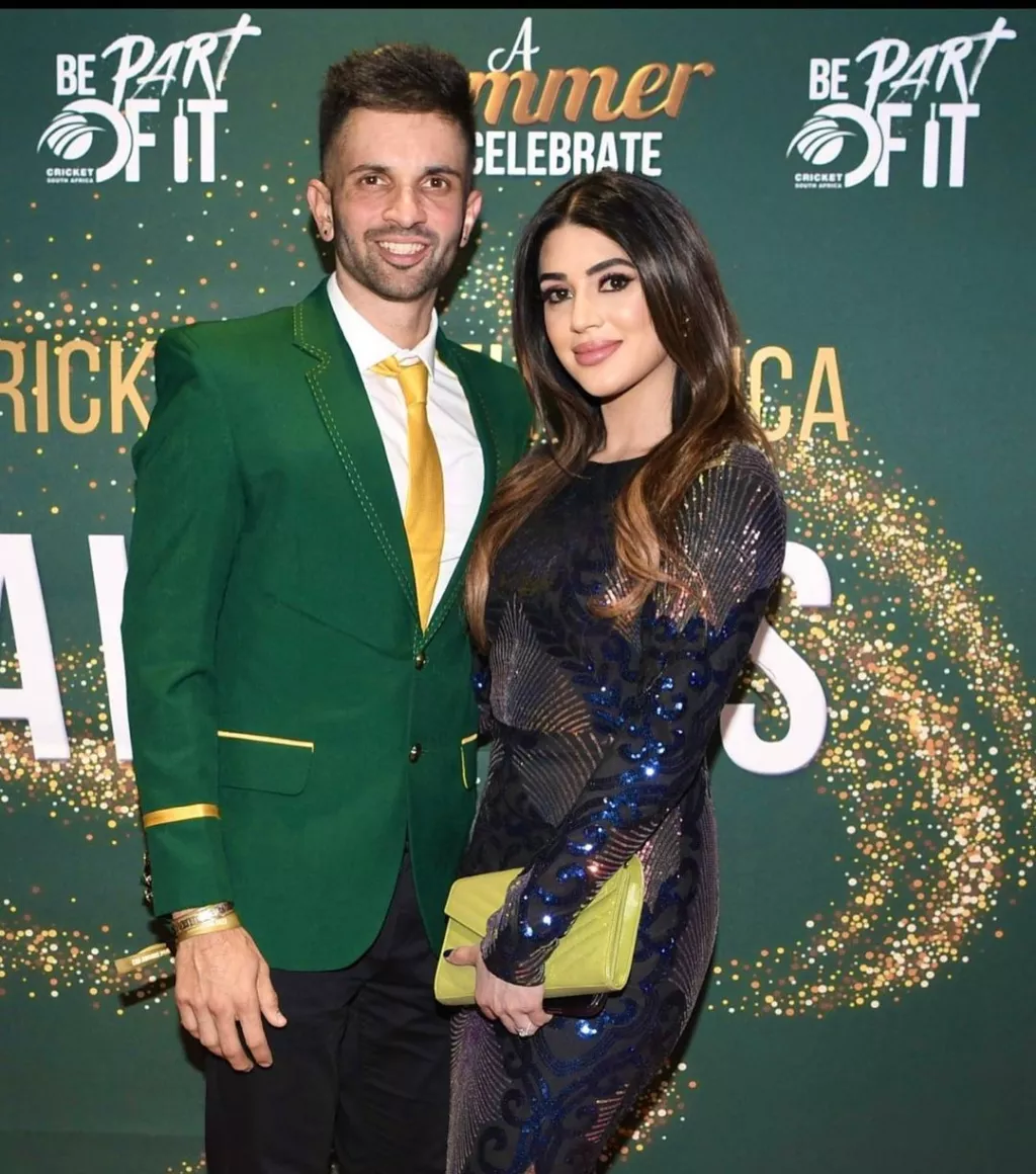 Keshav Maharaj: SA Cricketer Married To Indian Kathak Dancer, Om Sign ...