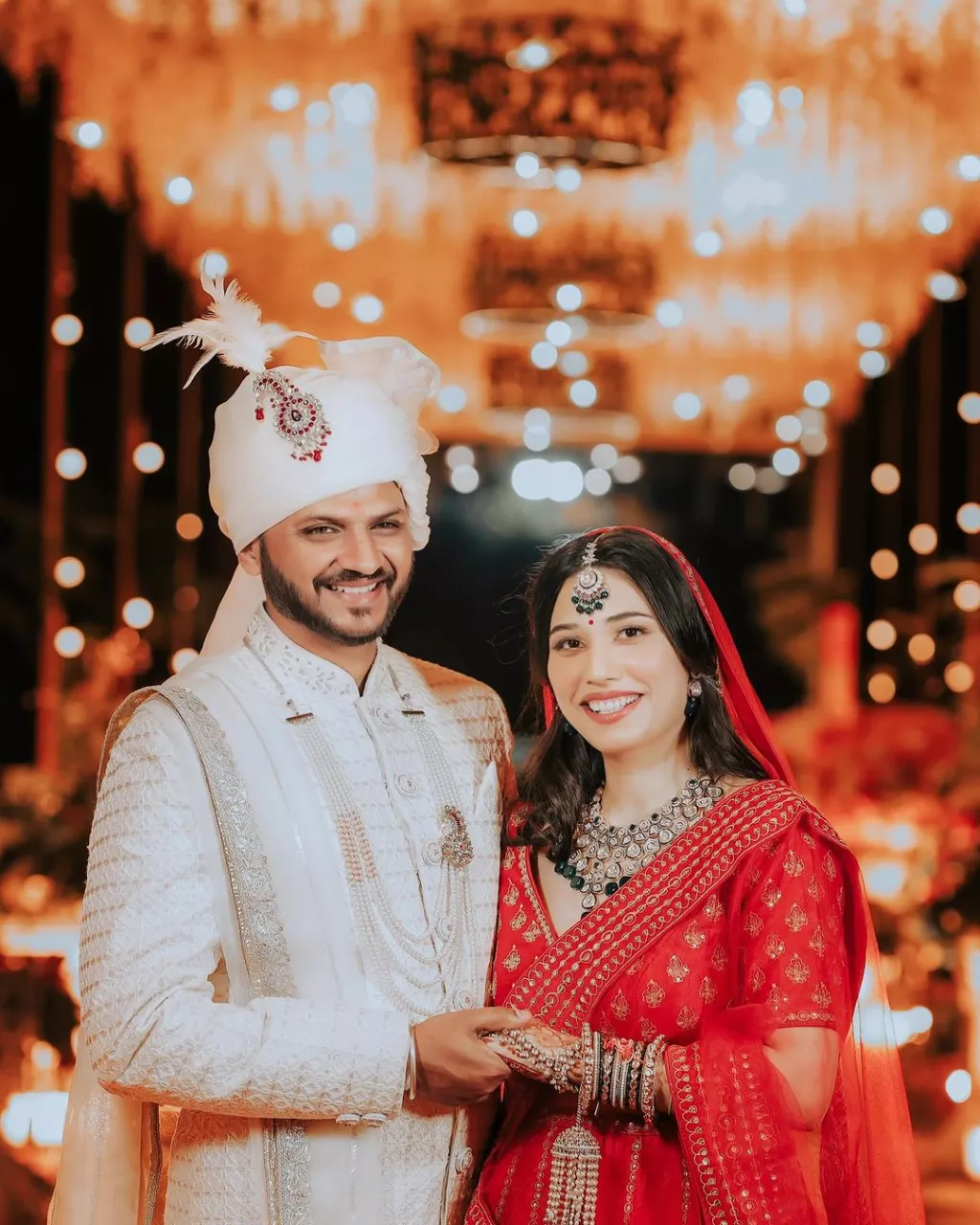 Saloni Gaur AKA Salonayyy Drops FIRST Pics From Her Wedding, Dons A Red Lehenga With 'Kundan' Jewels