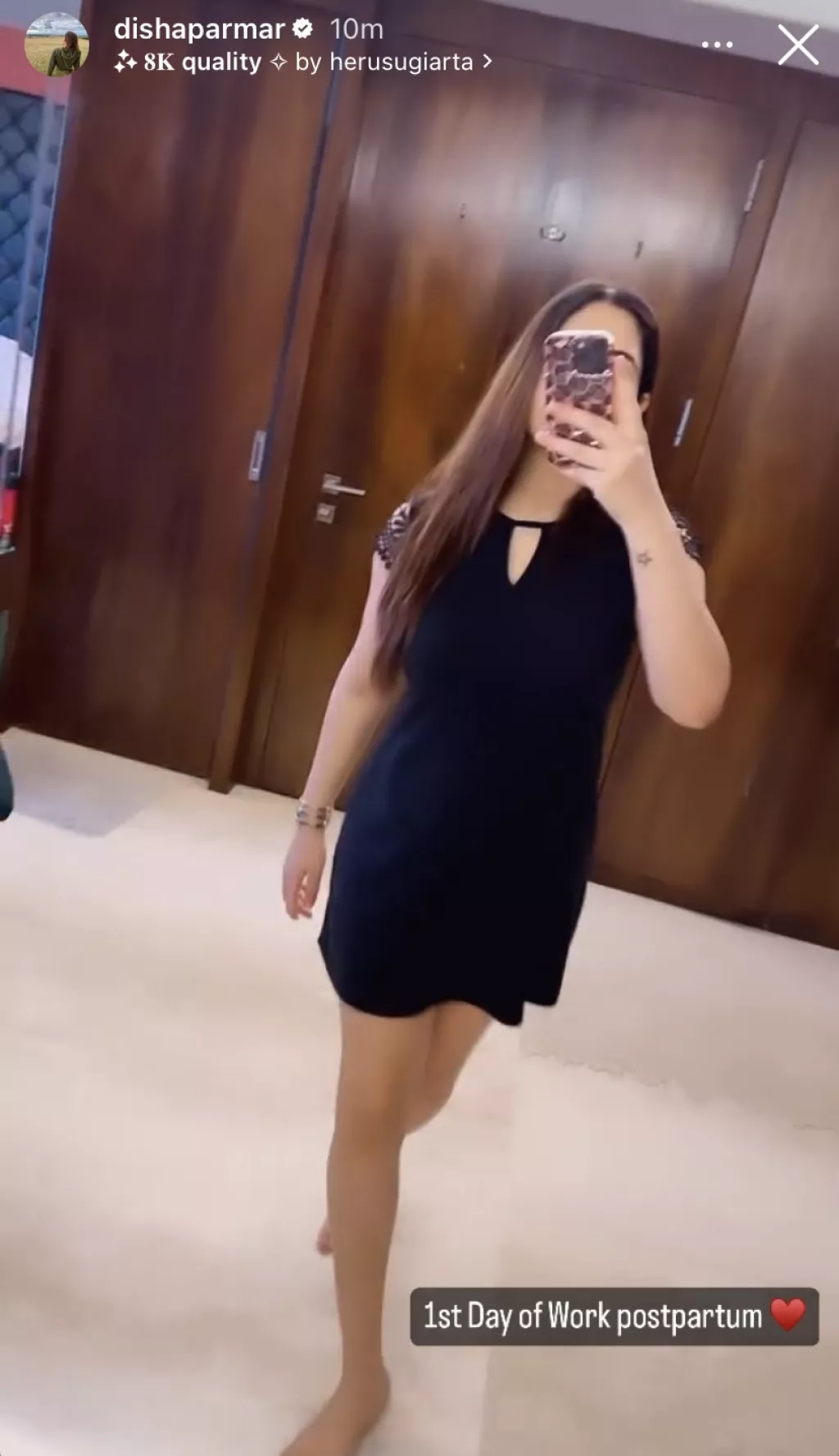 Disha Parmar Resumes Work Within Two Months Of Delivering Her Baby Girl ...