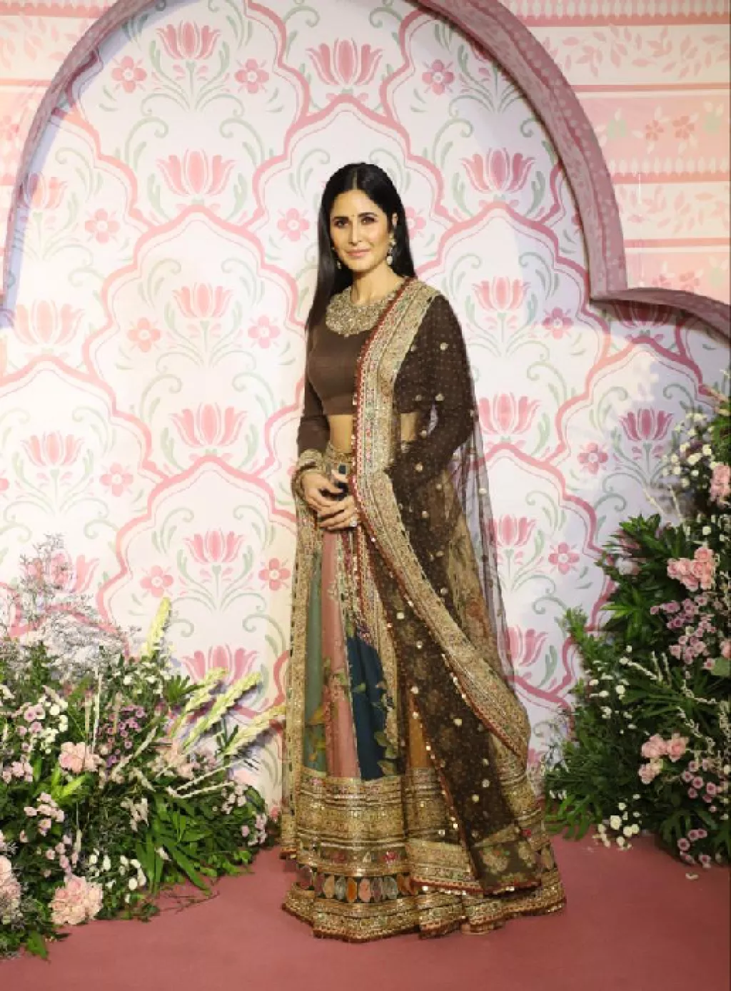 Katrina Kaif Oozes Elegance In Sabyasachi Mukherjee's Lehenga At Ramesh Taurani's Diwali Bash