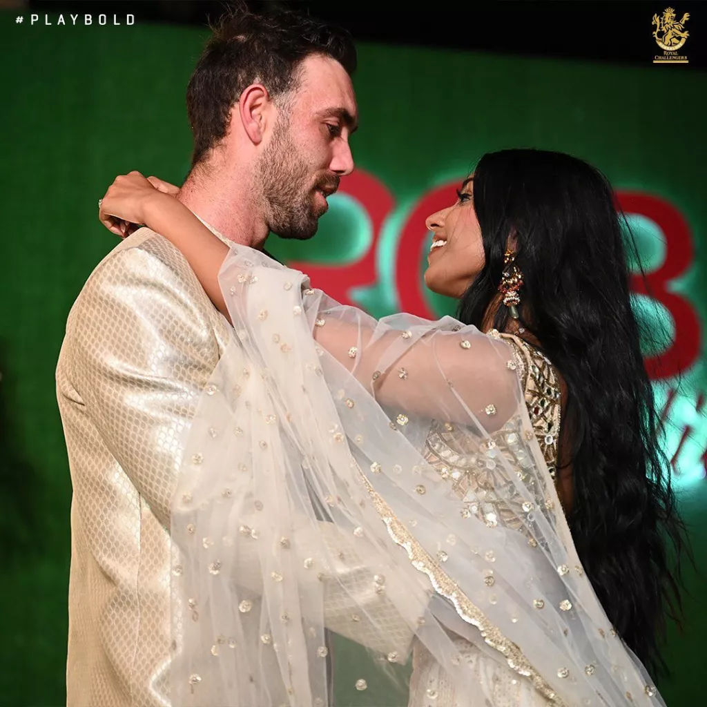 Glenn Maxwell And His Wife, Vini Raman's Bio-Bubble Wedding Reception ...