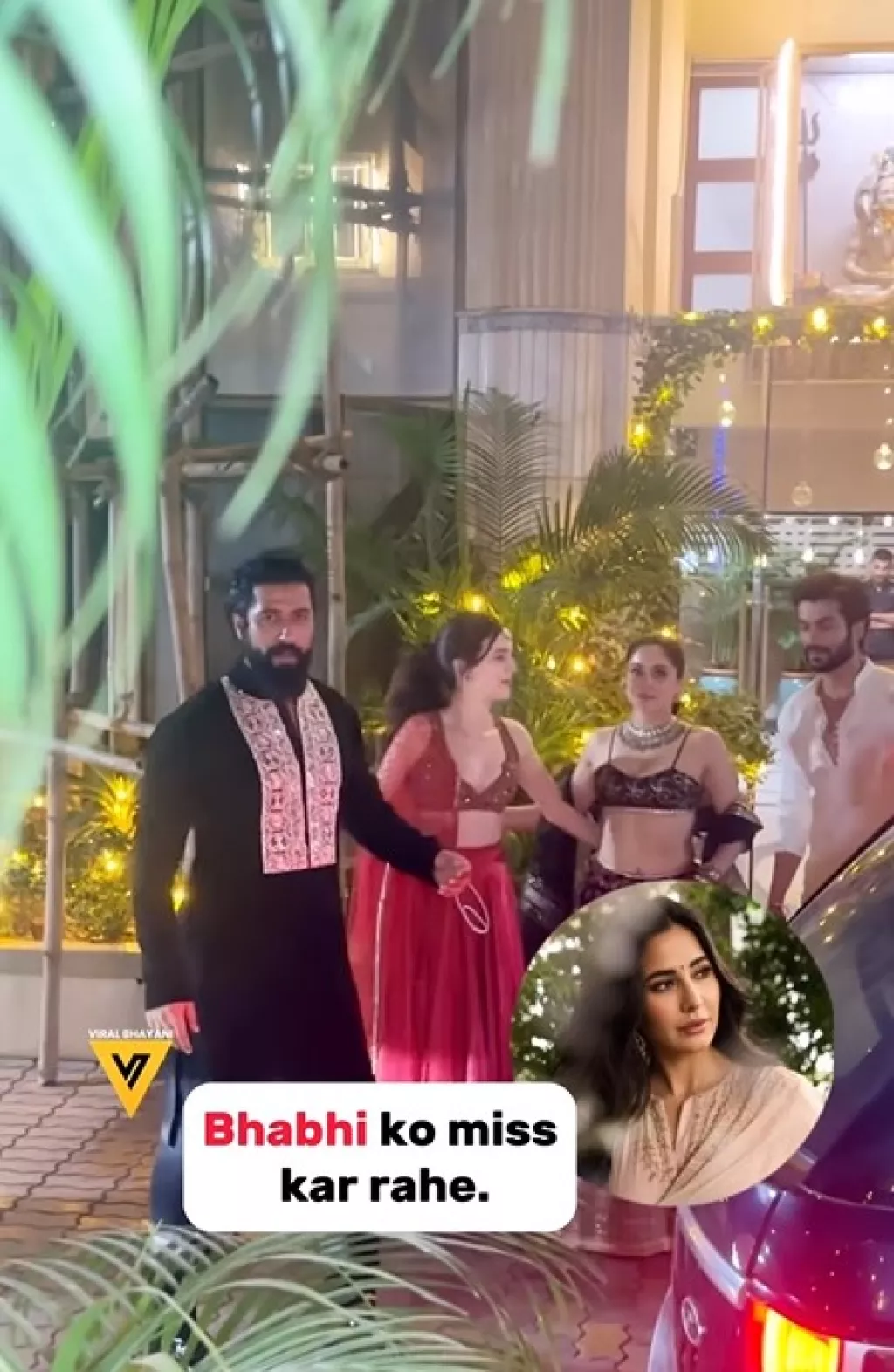 Amritpal's Diwali Bash: Vicky Kaushal Takes Care Of Katrina Kaif, While ...