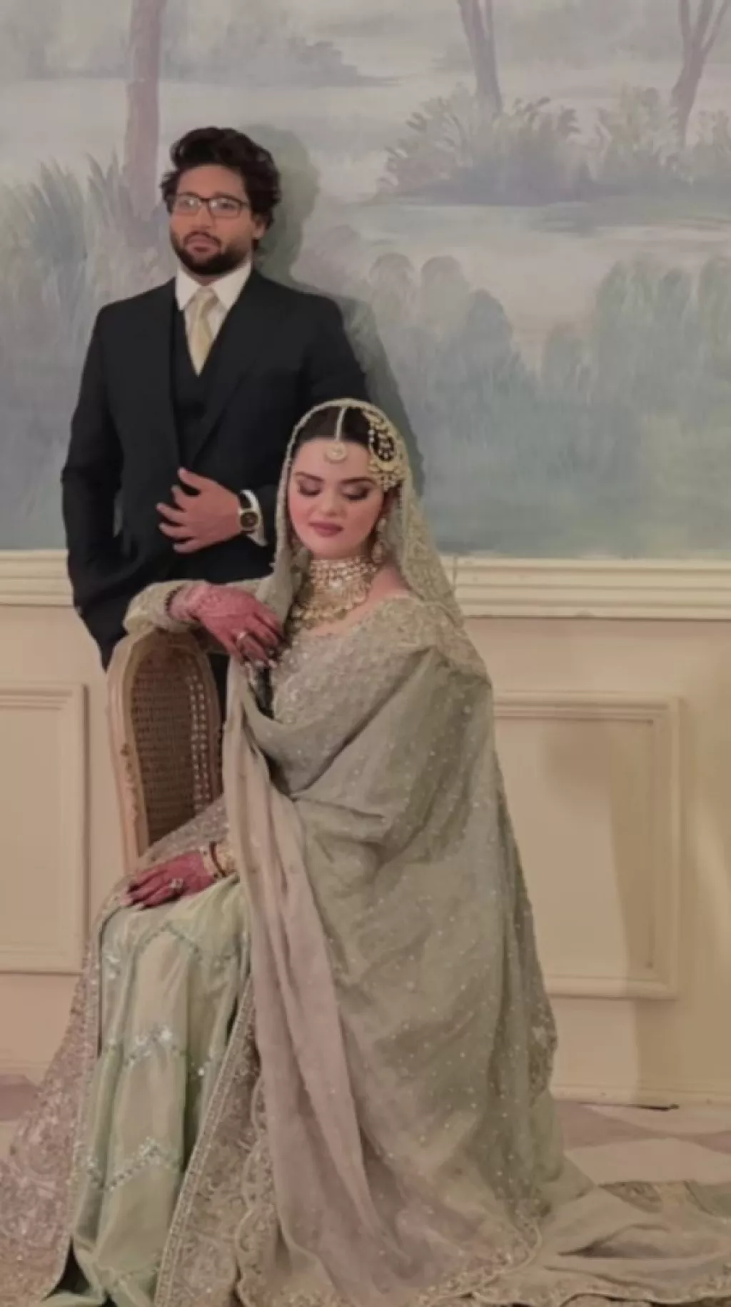 Pak Cricketer, Imam Ul Haq Gets Hitched To Anmol Mehmood, And It Looks ...