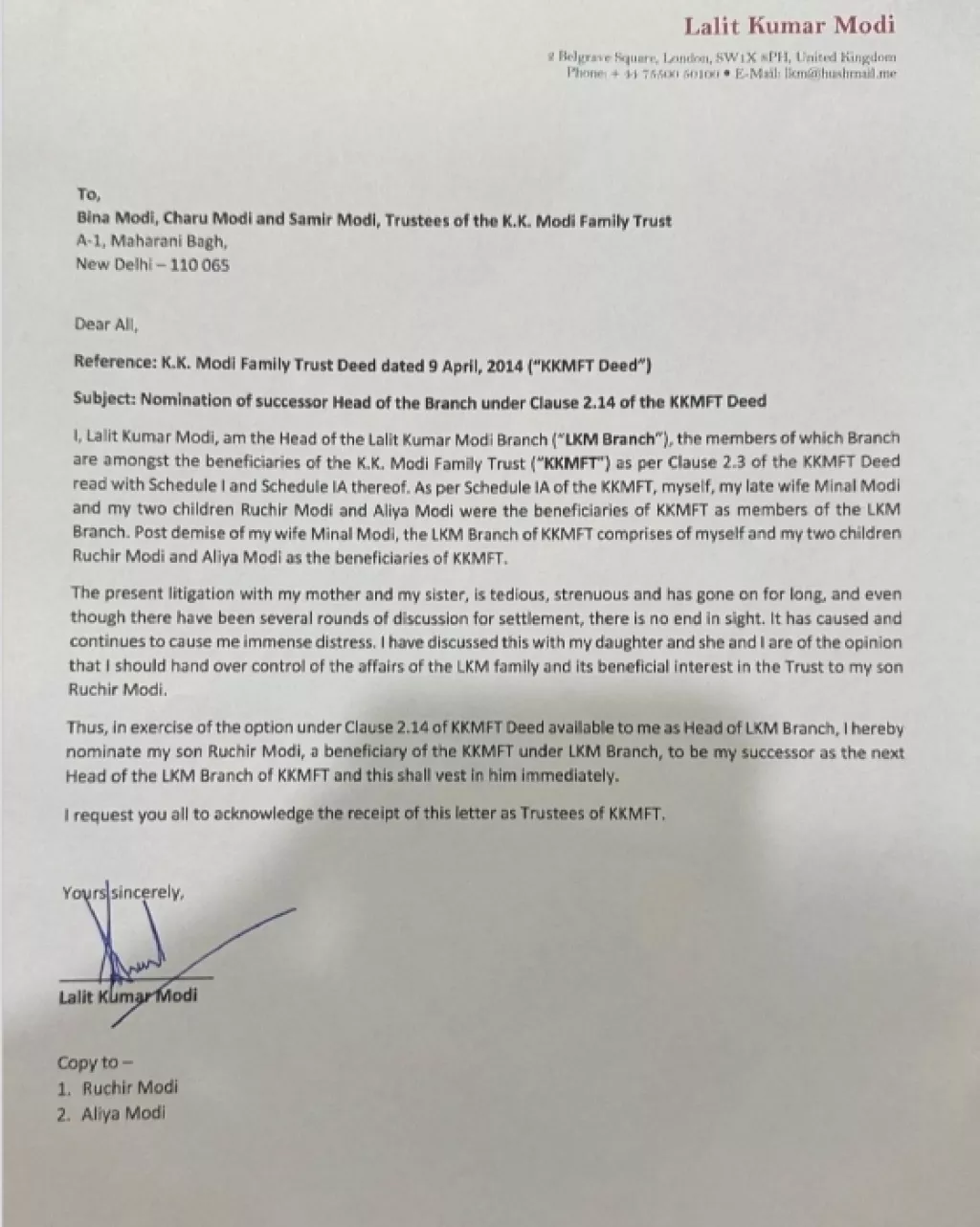 Lalit Modi Hands Over His Company To Son, Ruchir Modi, Netizens Say 'Be ...
