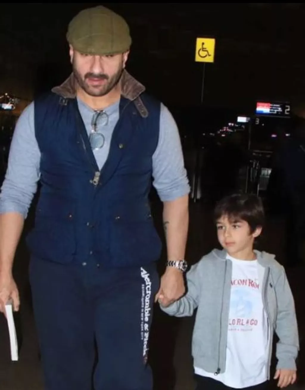 Saif Ali Khan And His Sons, Taimur And Jeh's Encounter With World's Tallest Animal In Africa