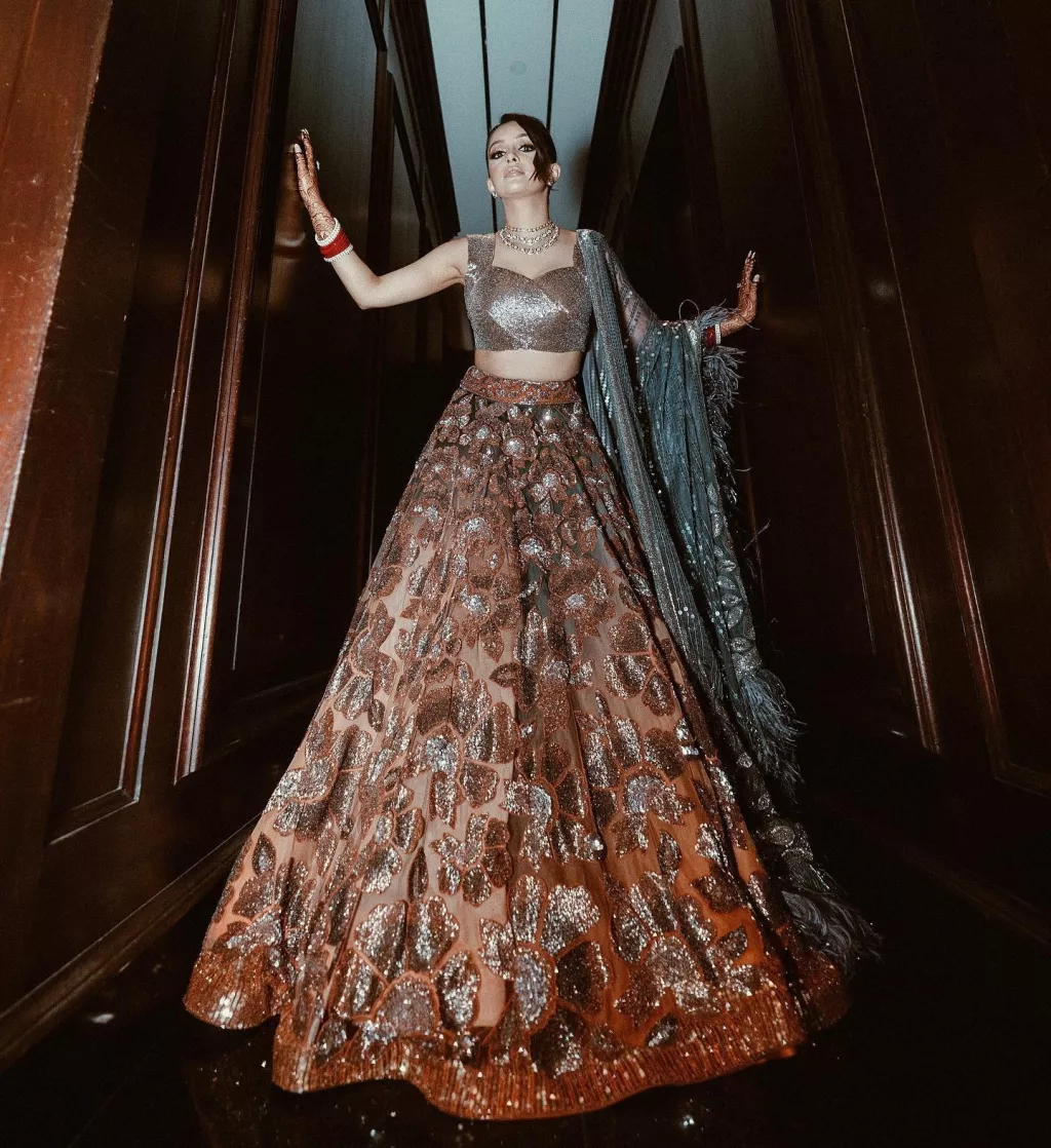 20 Brides Who Stunned In Manish Malhotra Outfits At Their Cocktail ...