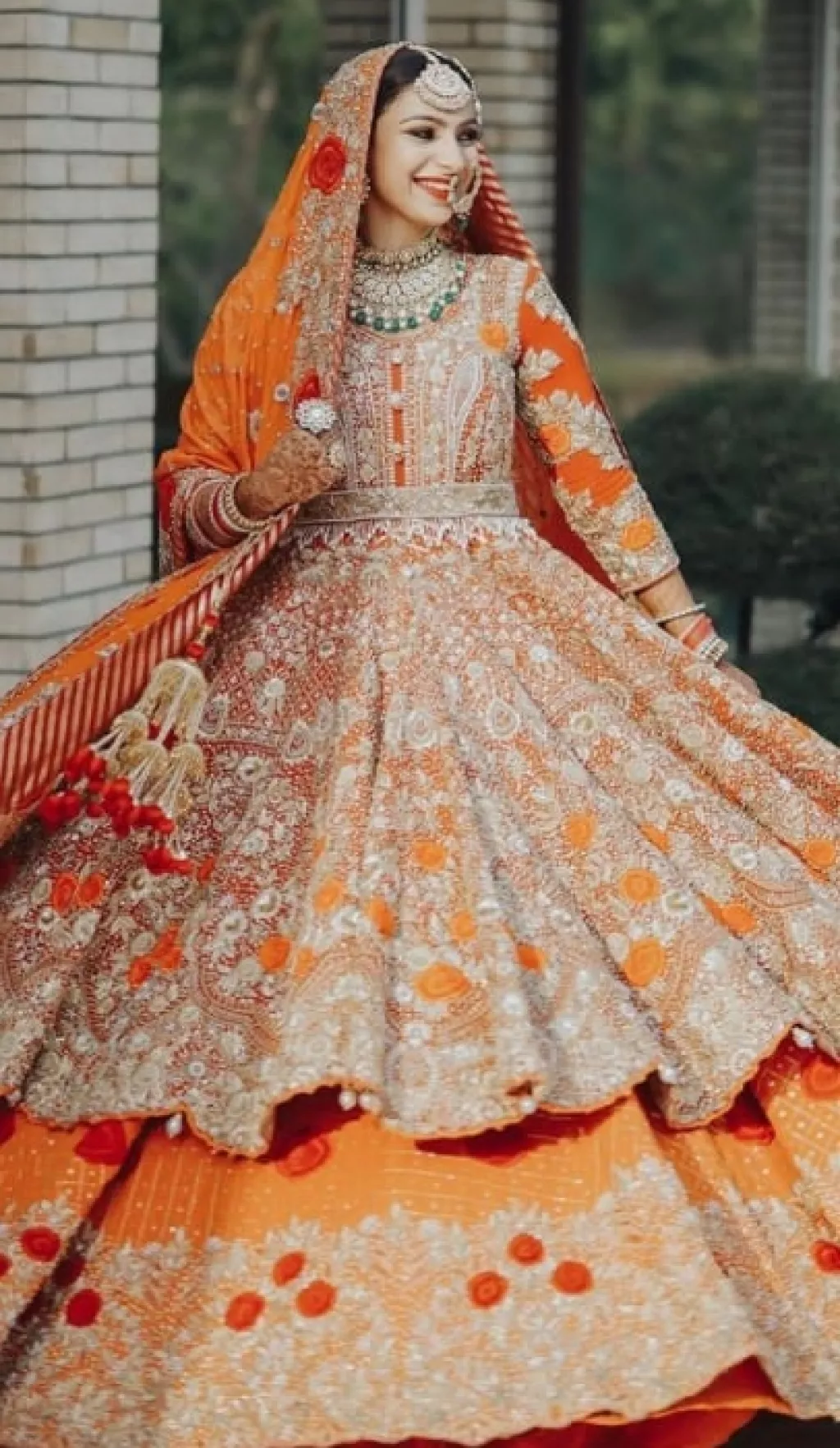 20 Sikh Brides Who Wore 'Anarkalis' On Their Wedding Festivities: From ...