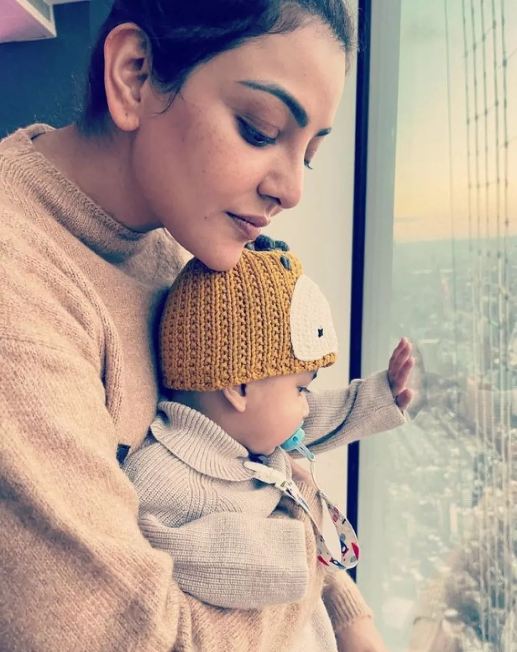 Kajal Aggarwal Reveals Her Baby Boy, Neil Kitchlu's Face As He Turns 1 ...