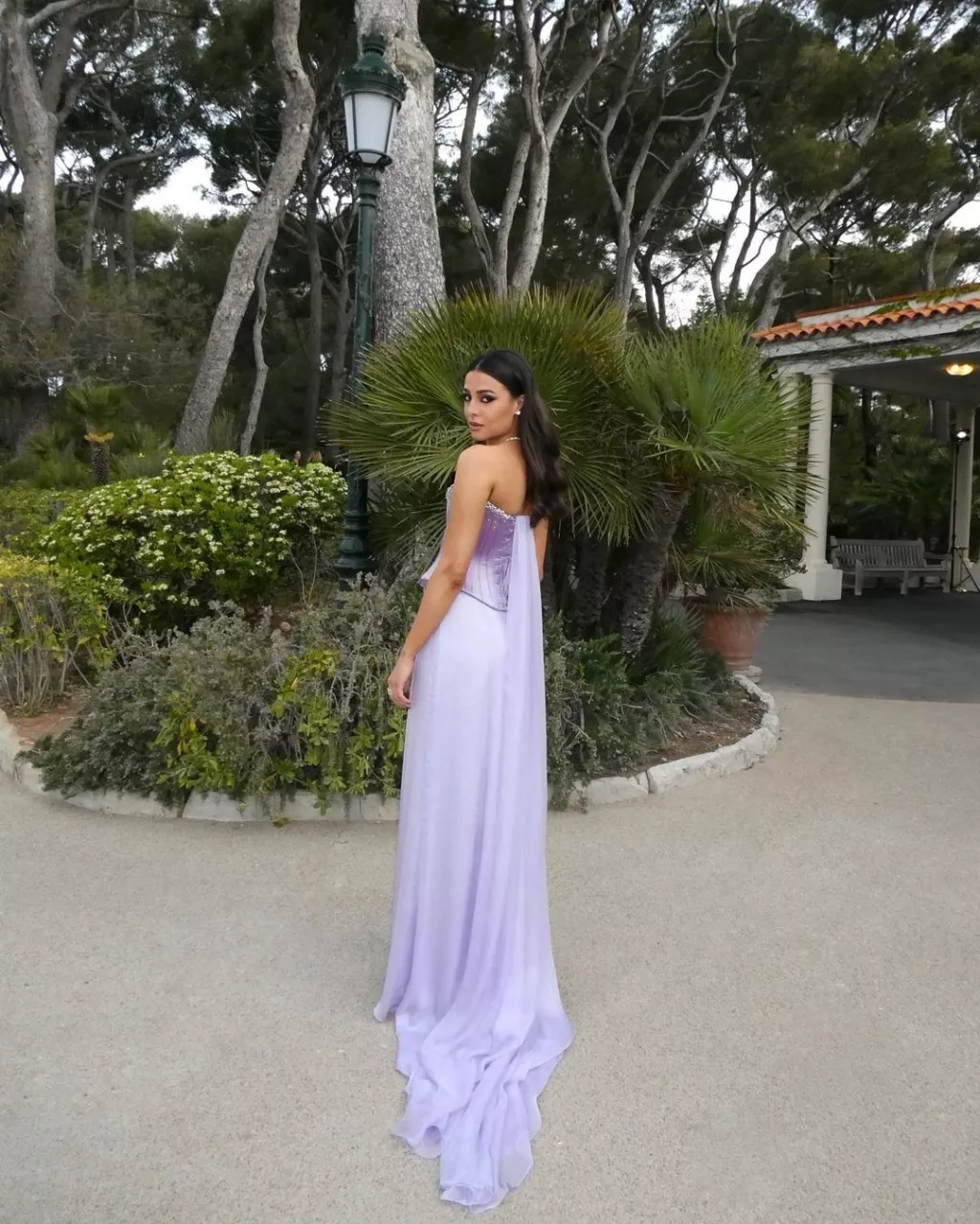 Tania Shroff Stuns In A Lilac Custom-Made Corset Gown From Miss Sohee ...
