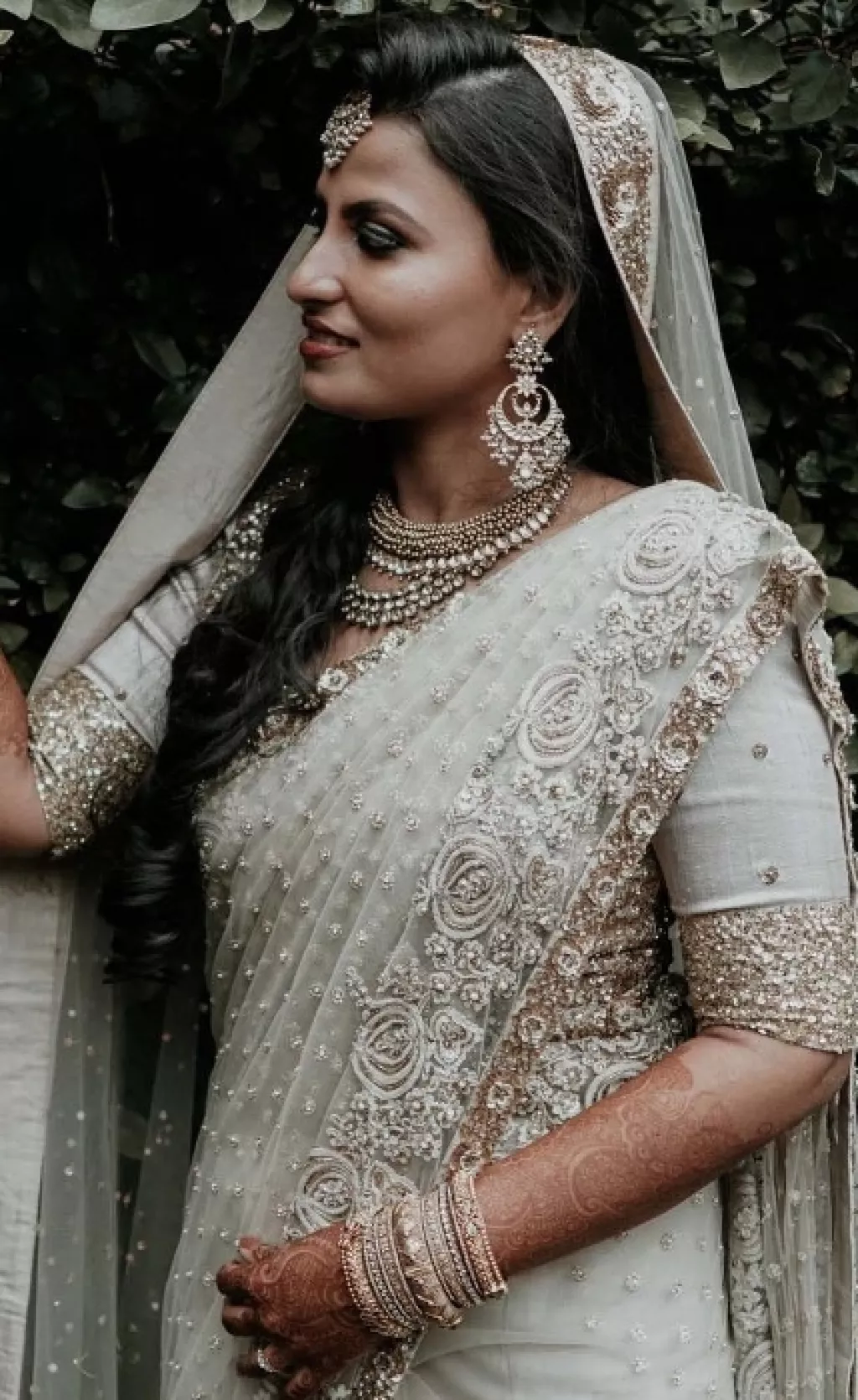 16 Brides Who Paired Their Saree With Pretty 'Dupattas': From Long ...