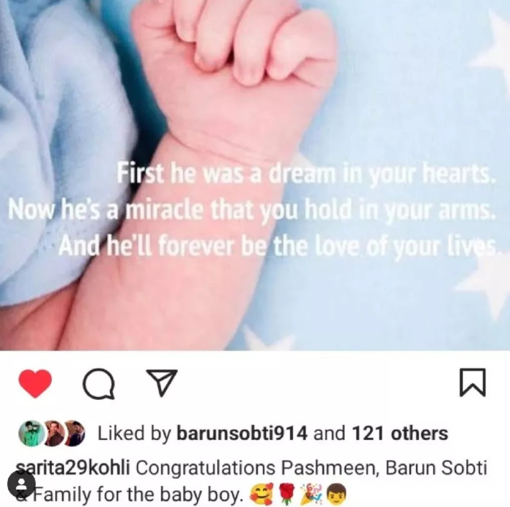 Barun Sobti And His Wife, Pashmeen Manchanda Become Parents For Second ...