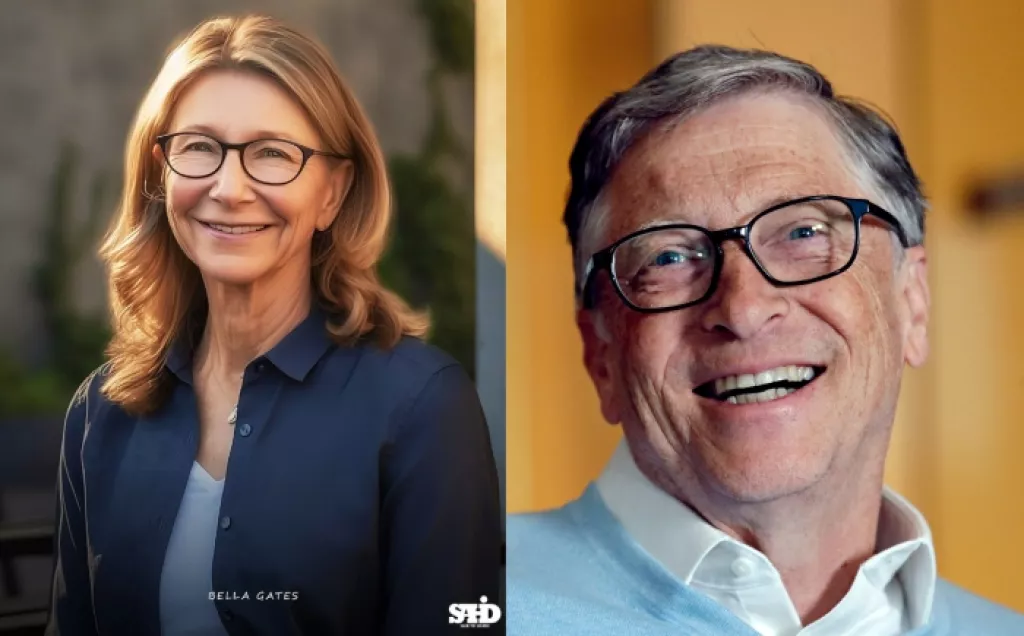 AI-Generated Photos Of Famous Billionaires As Women: Mukesh Ambani ...