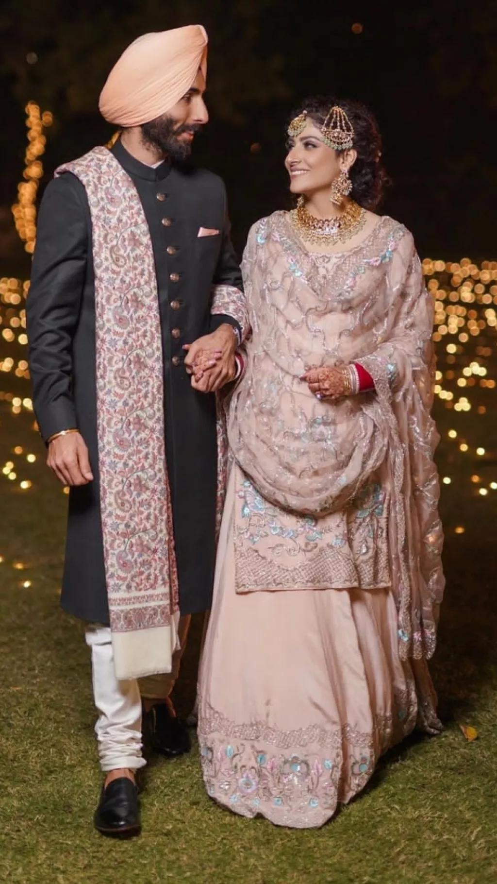 15 Sikh Brides Who Wore Pastel-Hued Outfits On Their Wedding: From ...