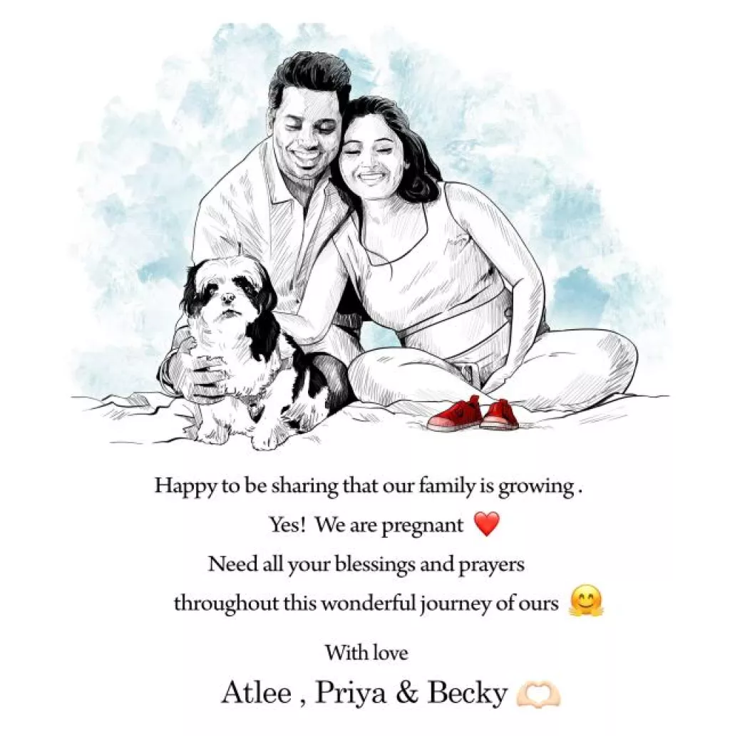 'Jawan' Director, Atlee Kumar And Wife, Priya Drop First-Ever Pic Of ...
