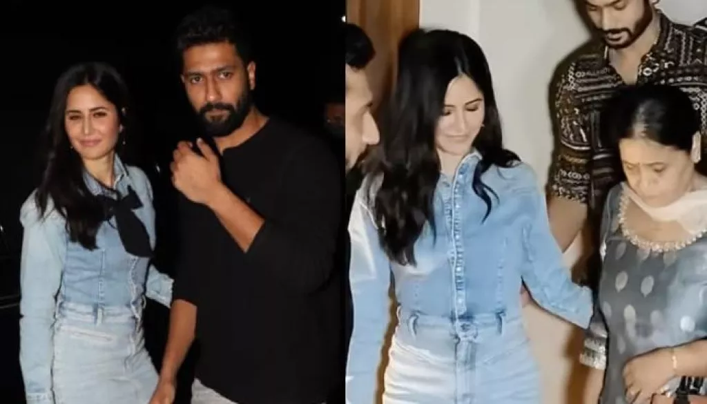 Katrina Kaif Mushily Hugs Her 'Sasu Ma' While Sitting On Her Lap, Vicky ...