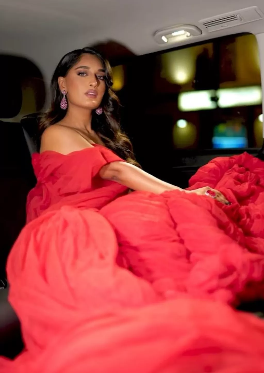 Fashion Influencer, Niharika NM Stuns In A Dramatic Flowy Gown From ...