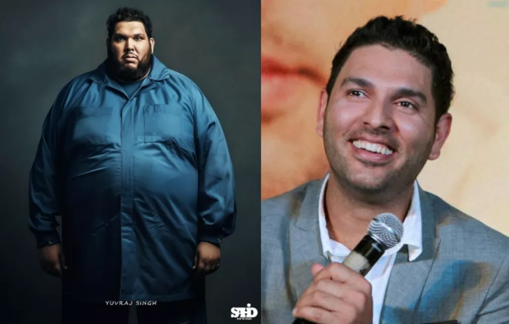AI-Generated Pictures Of Famous Cricketers As Overweight: Rohit Sharma ...