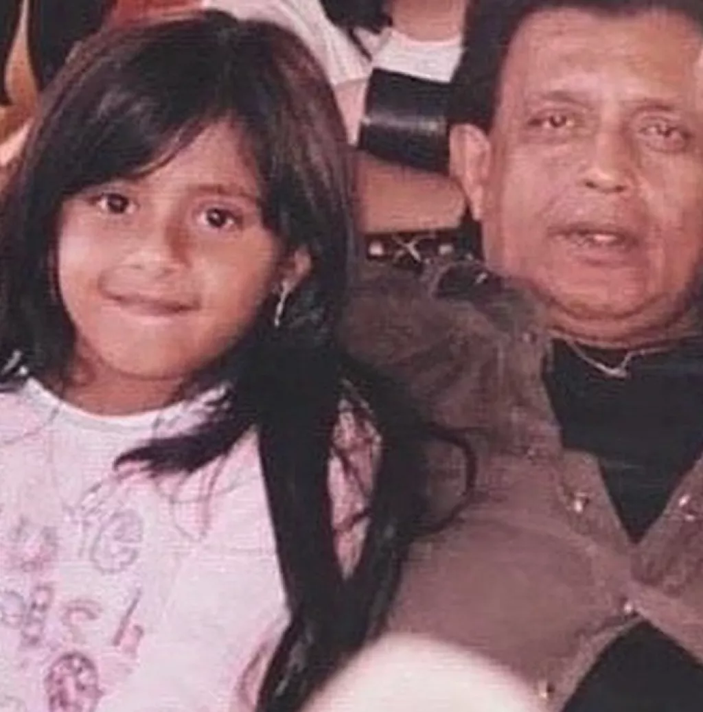 Mithun Chakraborty's Adopted Daughter, Dishani Was Found Near A Garbage ...