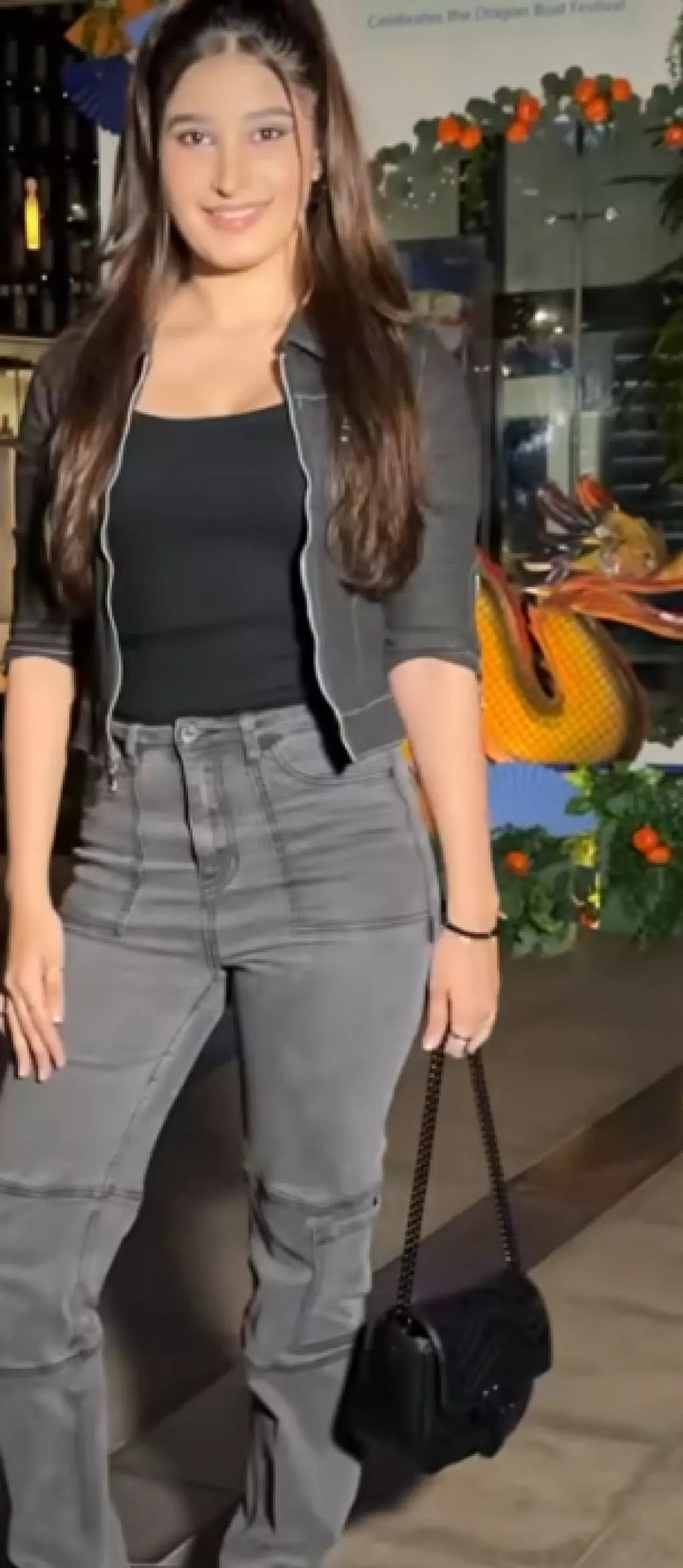 Raveena Tandon's 'Beti', Rasha Slays In A Denim Outfit, Carries A Gucci ...