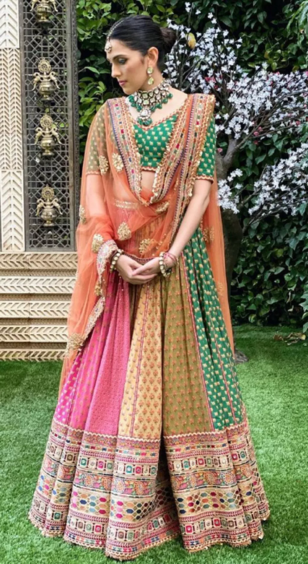 Shloka Mehta's Inspired Stunning Wedding Wardrobe: From Embroidered ...