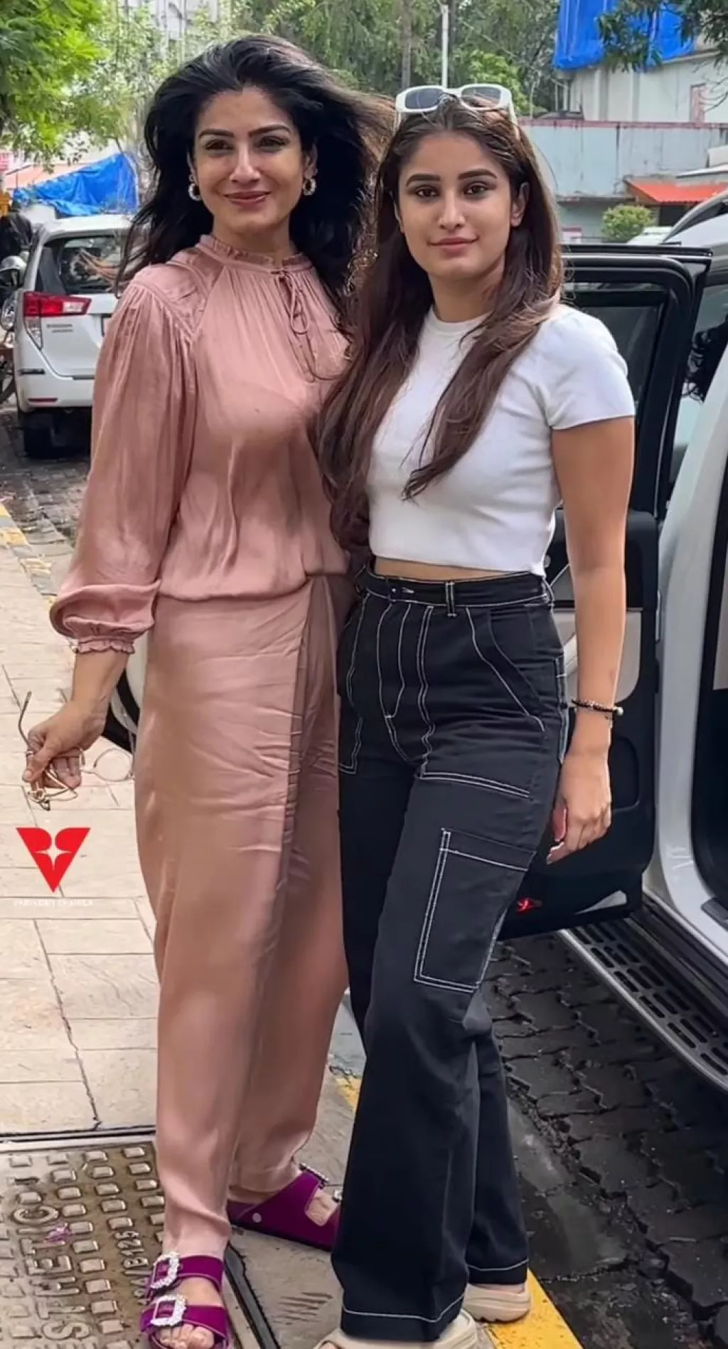 Raveena Tandon Gets Spotted With Her Daughter, Rasha Thadani, Duo Looks ...