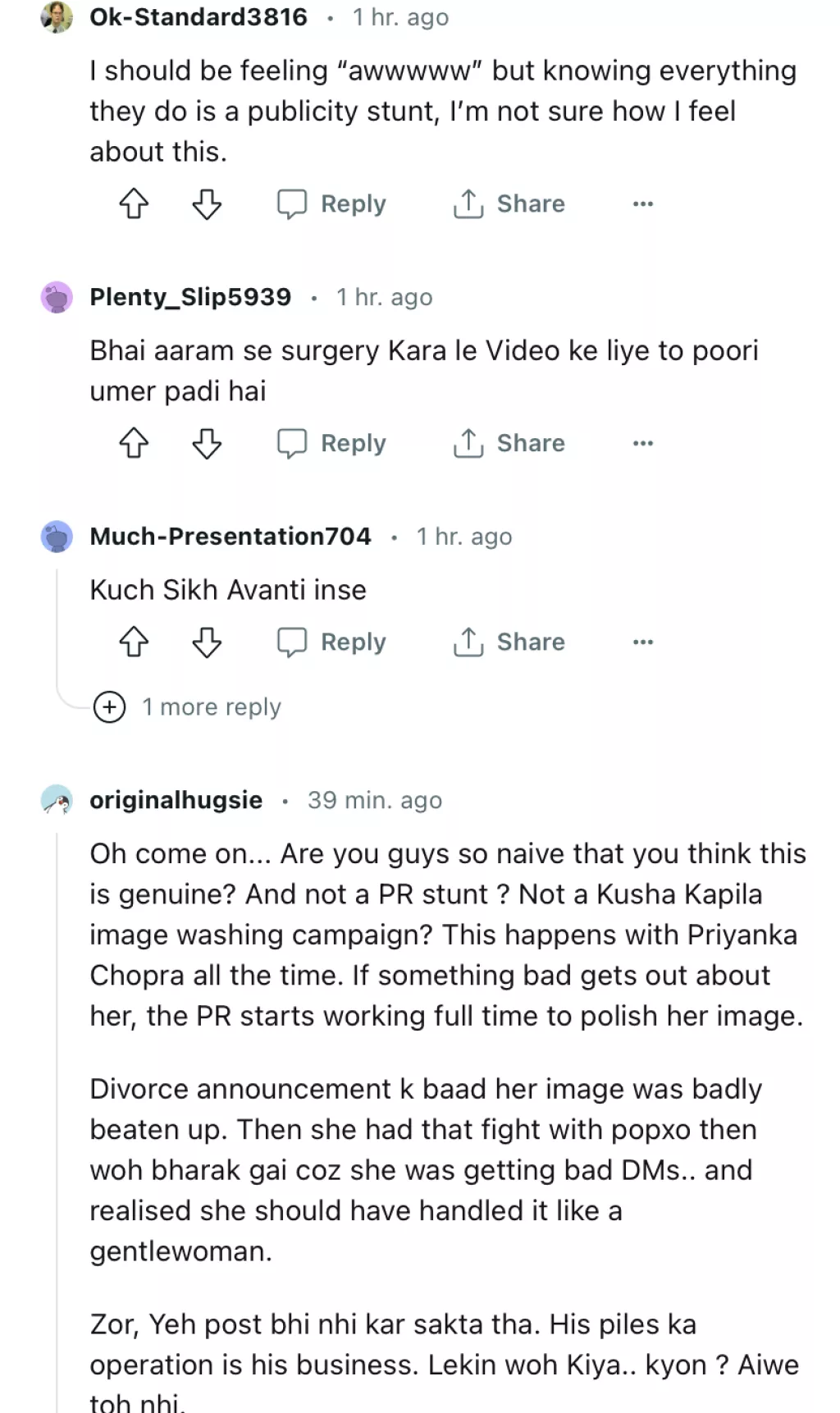 Kusha Kapila Reunites With Ex-Hubby, Zorawar As He Undergoes Surgery ...