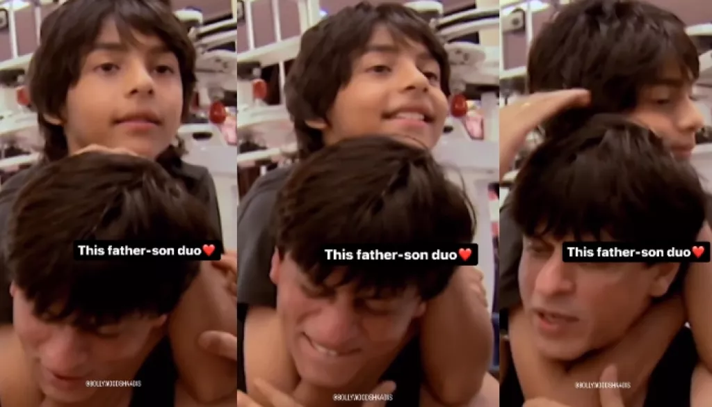 When Shah Rukh Khan Said 'Teri Matte Di' To His Son, Aryan Khan After ...
