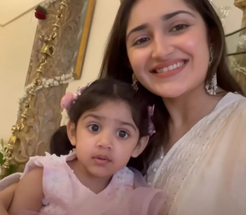 Sayyeshaa Saigal And Arya's Daughter, Ariana Turned 2-Years-Old, Cuts ...