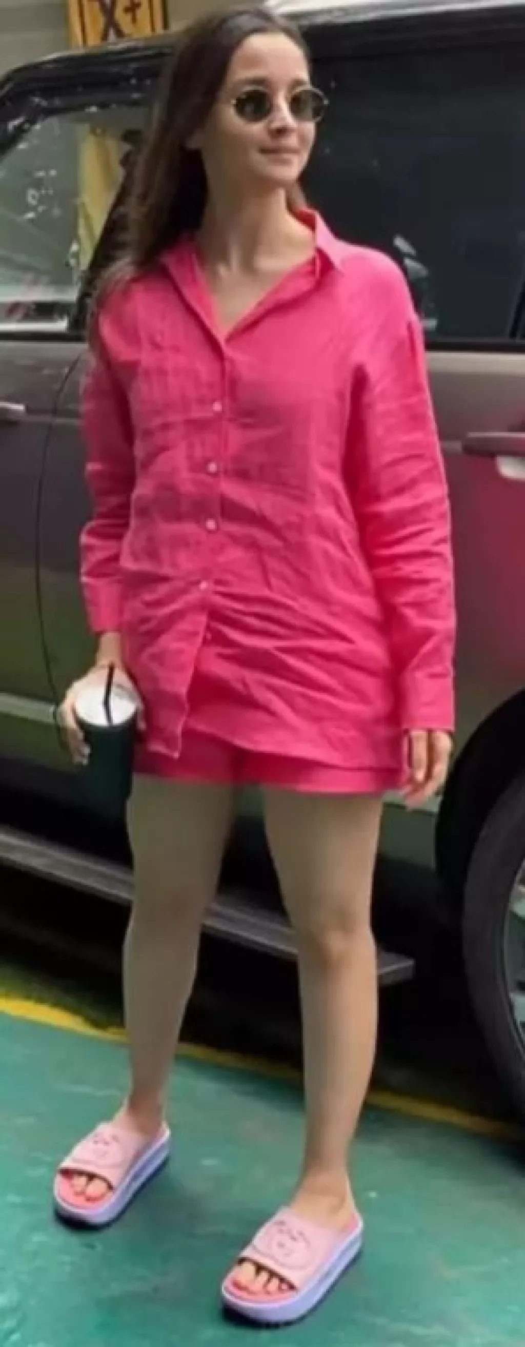 Alia Bhatt Exudes Rose-Glow In A Pink Co-Ord Set Worth Rs. 7.4K, Styles ...