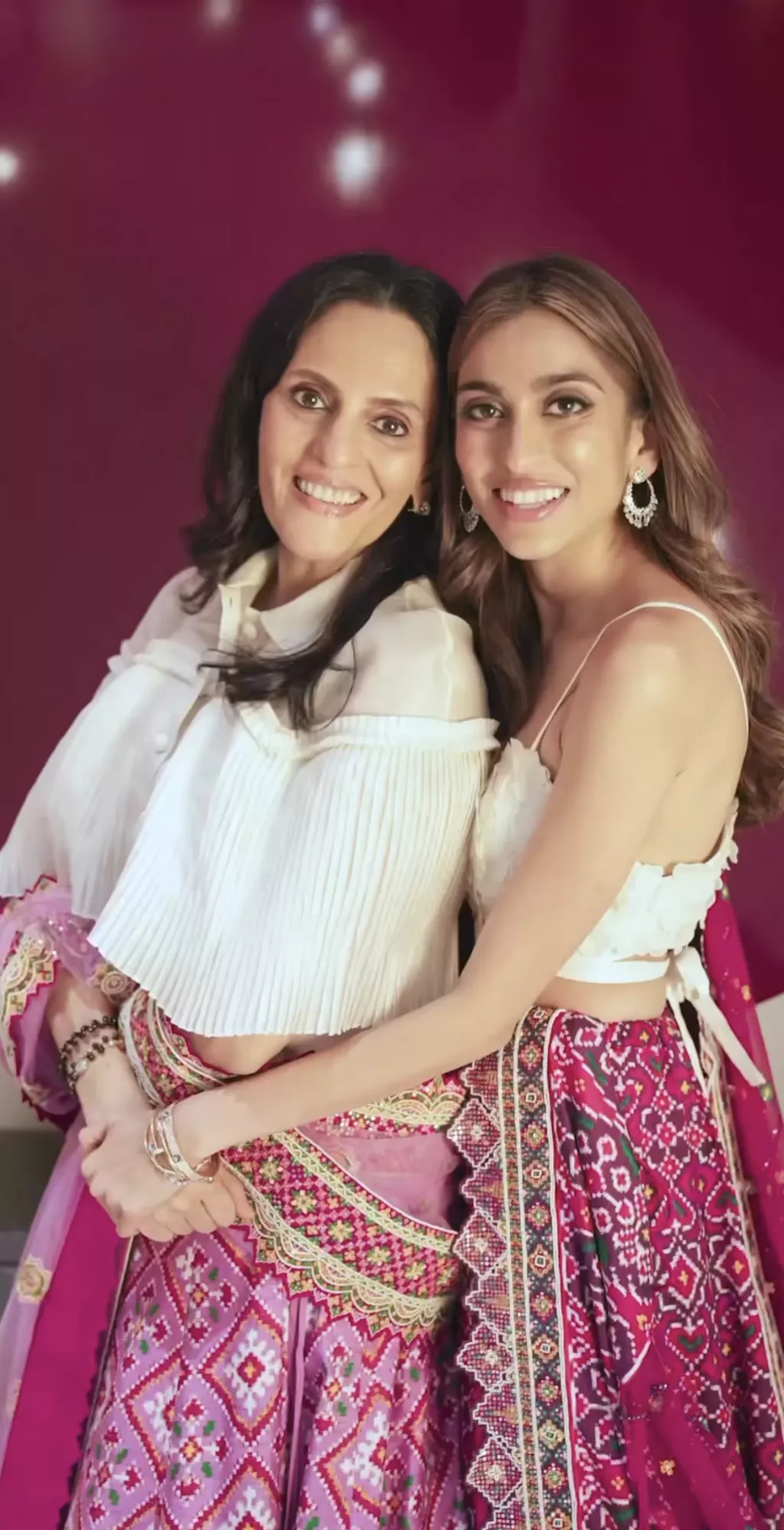 Shloka Mehta's Sister, Diya Adds A Modern Twist To Patola Fabric, Decks ...