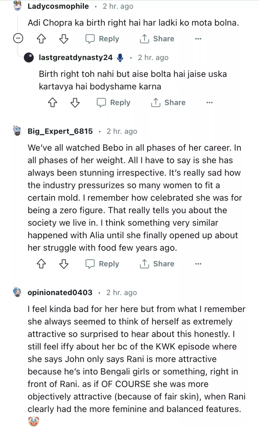 Kareena Kapoor Was Called 'Overweight' And 'Fat' By Aditya Chopra, Fans ...