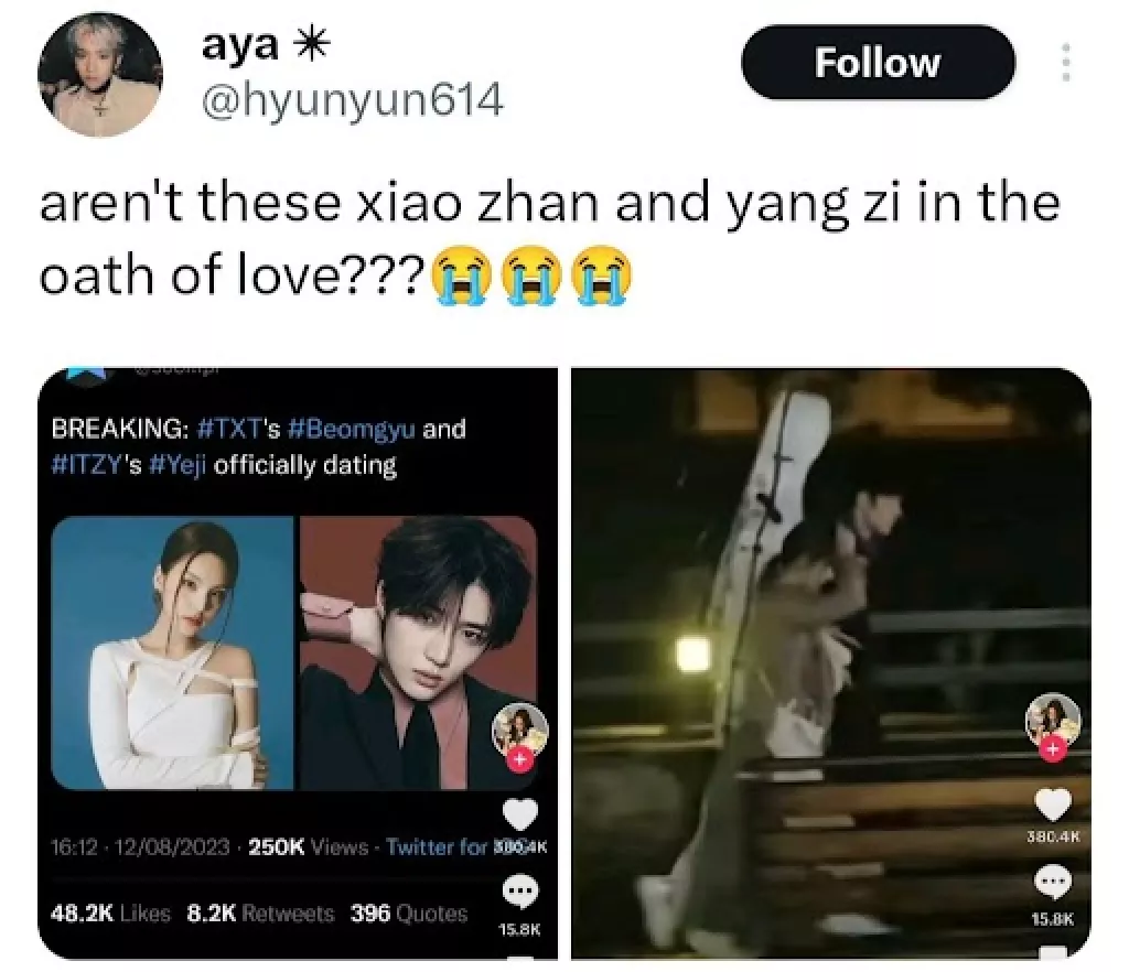TXT's Beomgyu And ITZY's Yeji Spark Dating Rumours After The Two Get ...