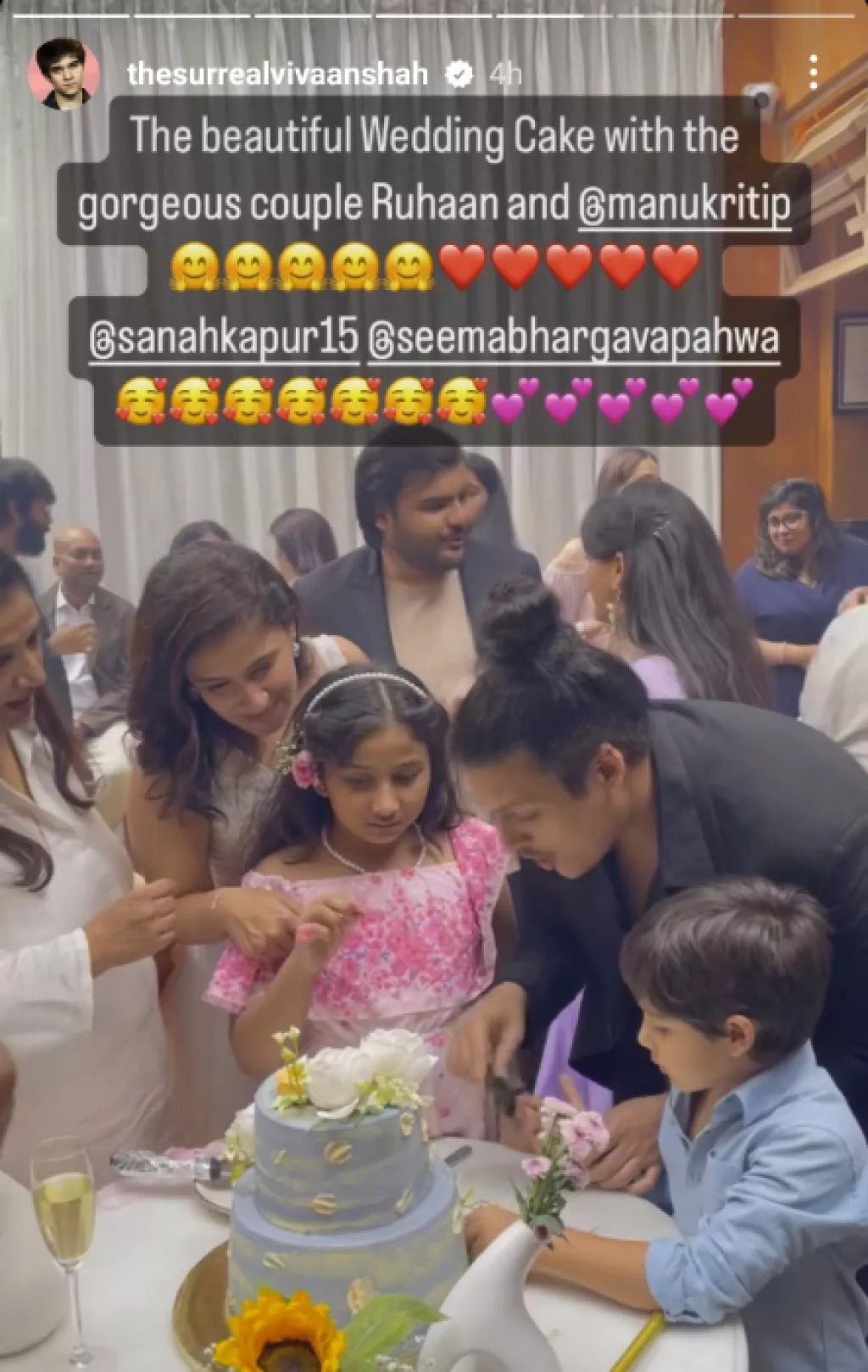 Shahid Kapoor's Son, Zain Munches On 'Chachu', Ruhaan's Wedding Cake ...