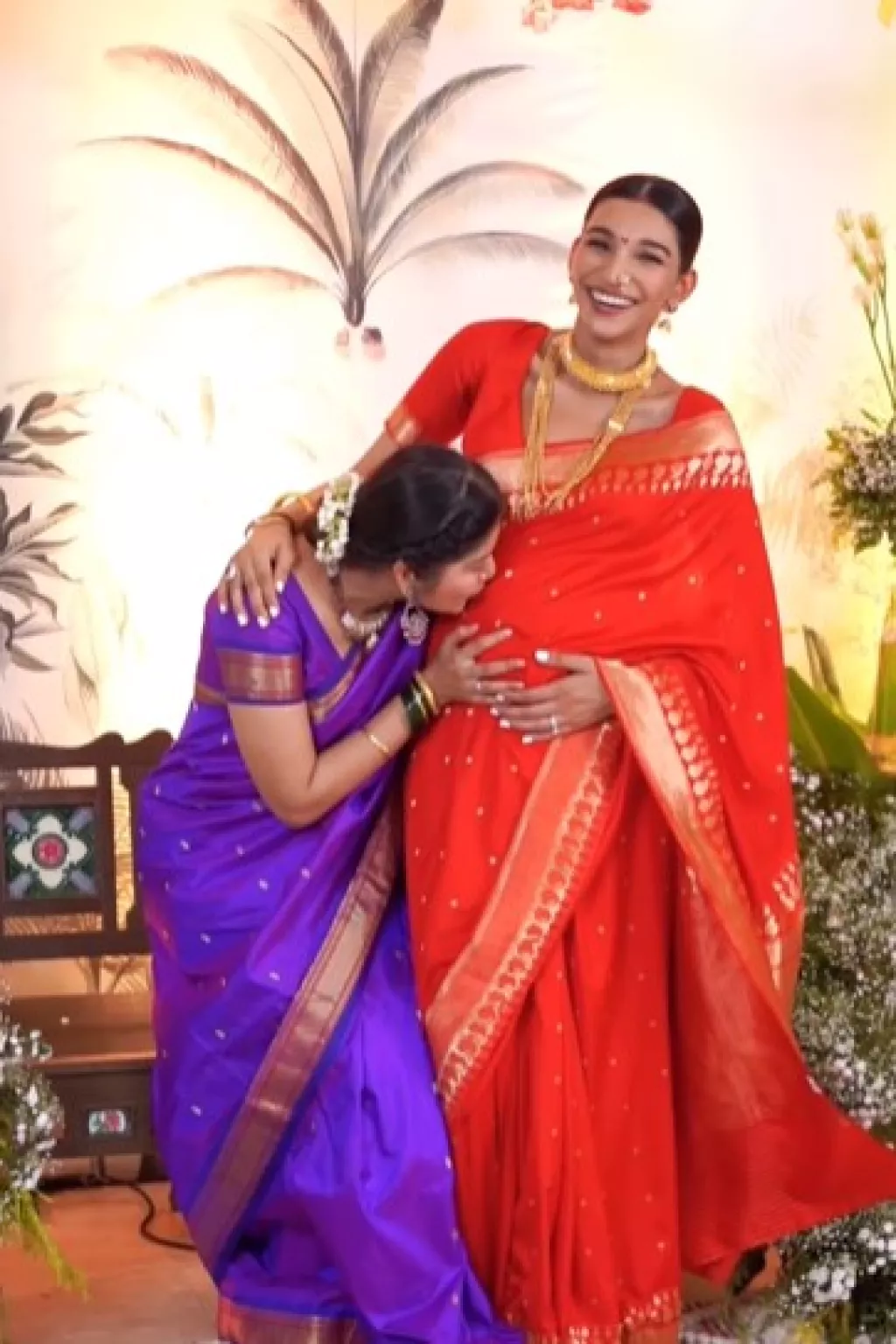 Indian Blogger, Juhi Godambe Posts Glimpses Of Her Marathi Baby Shower ...